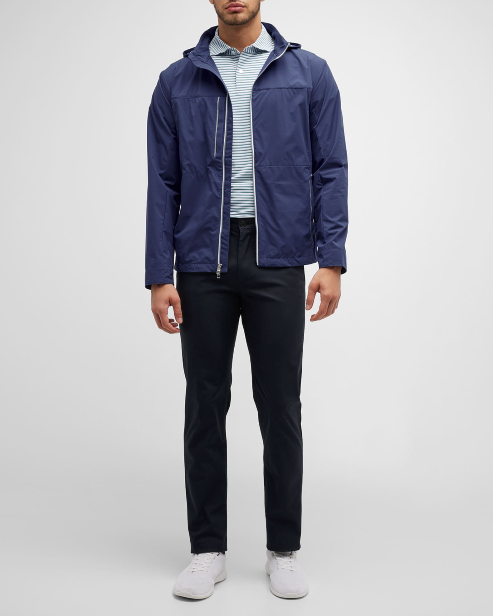 Peter Millar Men's Shorefront Wind-Resistant Jacket | Neiman Marcus
