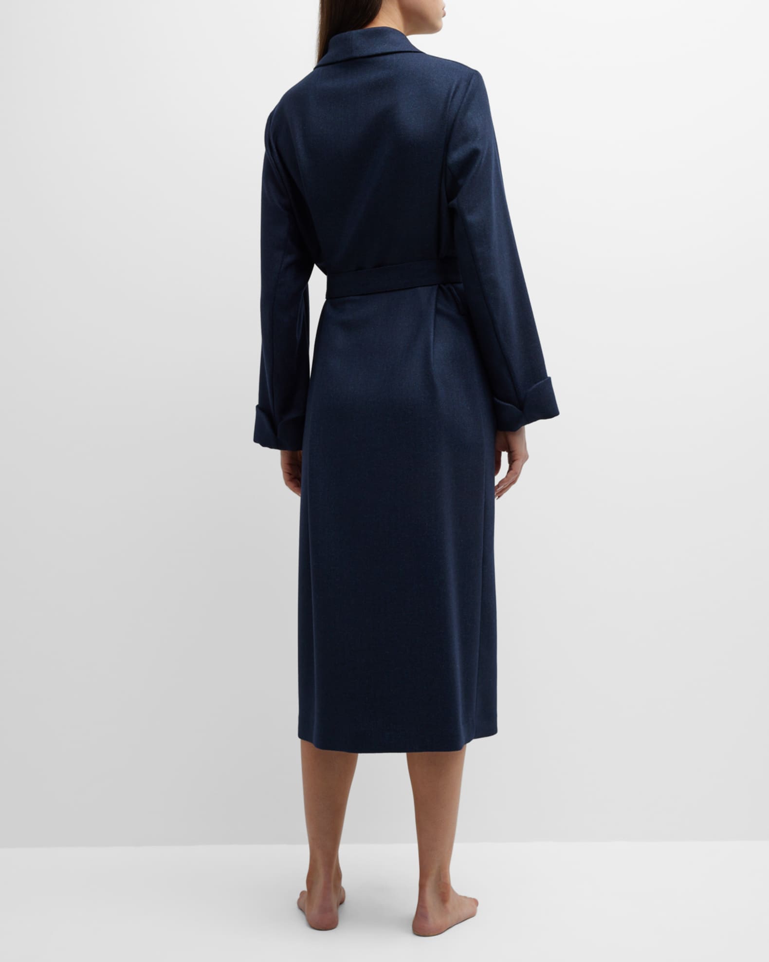 Loro Piana Long Cashmere & Alpaca Robe | Neiman Marcus