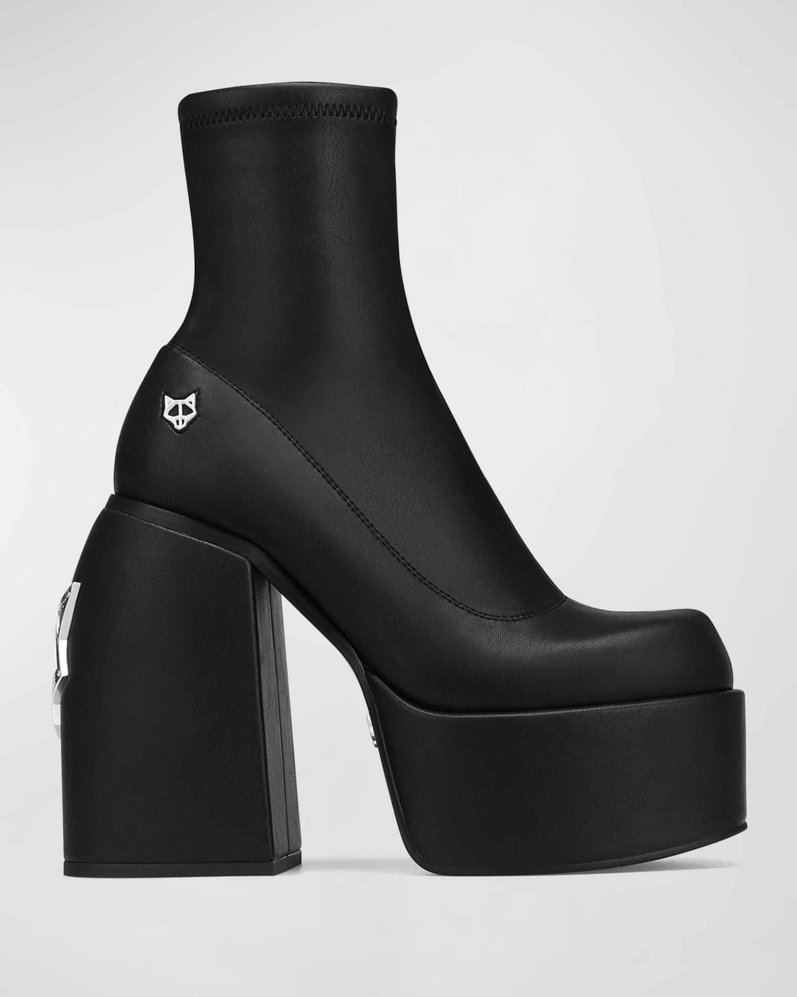 Naked Wolfe Sugar Stretch Platform Booties | Neiman Marcus