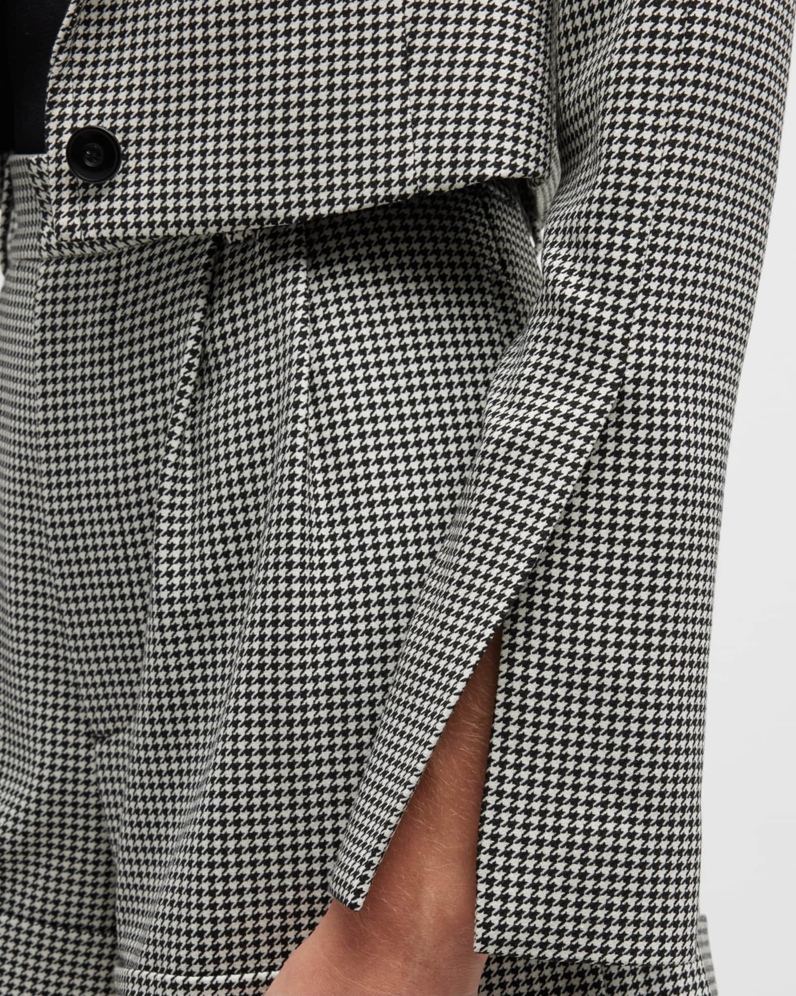 Houndstooth Short Suit | Neiman Marcus