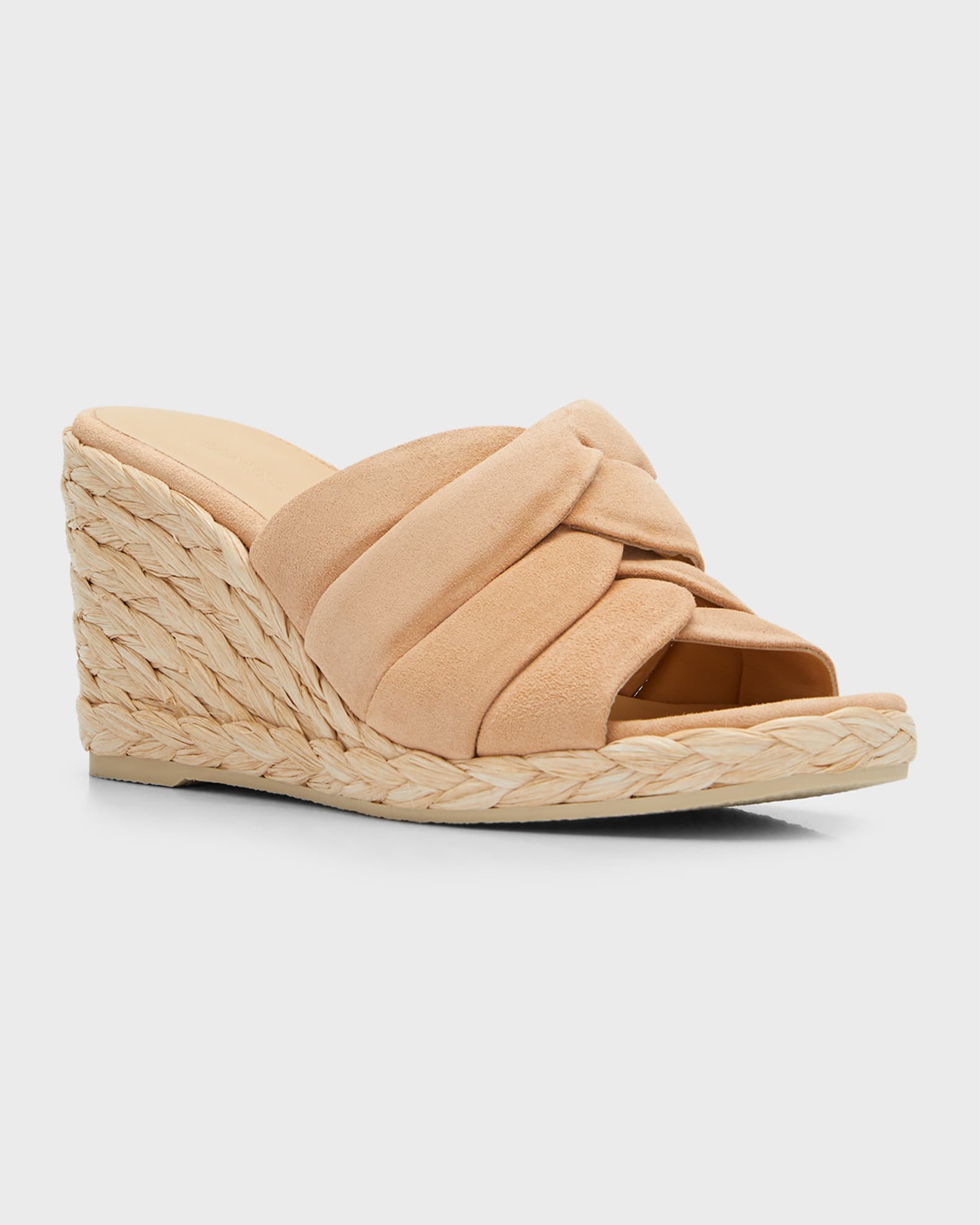 Vince Gilian Suede Wedge Espadrille Sandals | Neiman Marcus