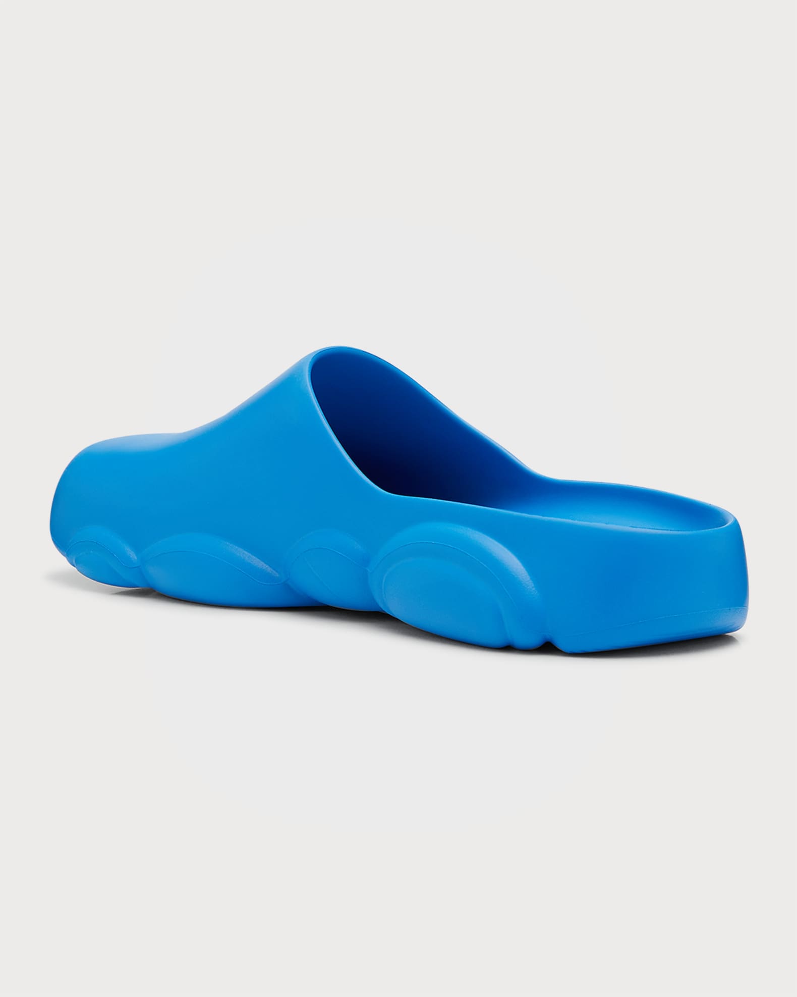 Moschino Men's Bubble Teddy Rubber Slides | Neiman Marcus