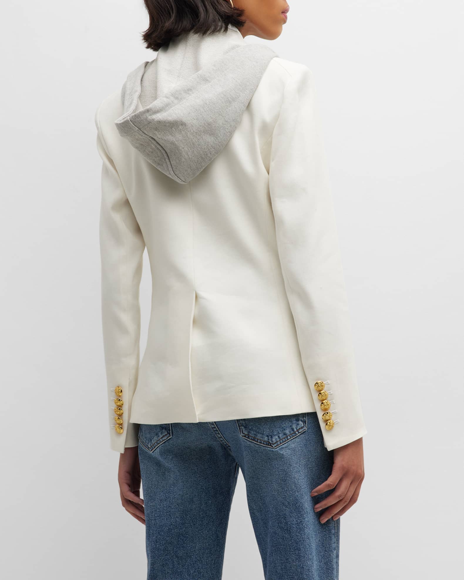 Veronica Beard Miller Linen Dickey Jacket | Neiman Marcus