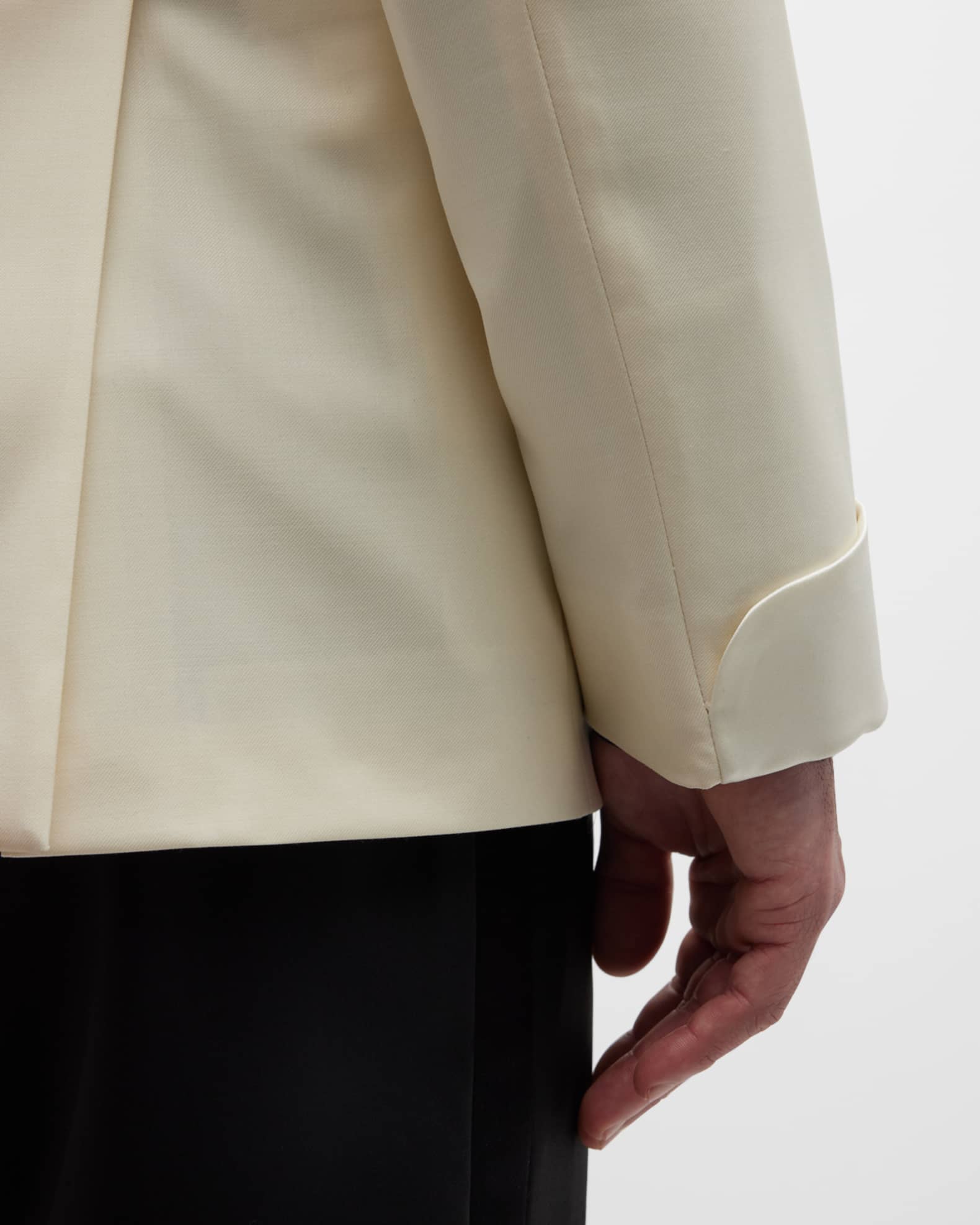 Paul Stuart Men's Double-Breasted Shawl Dinner Jacket | Neiman Marcus