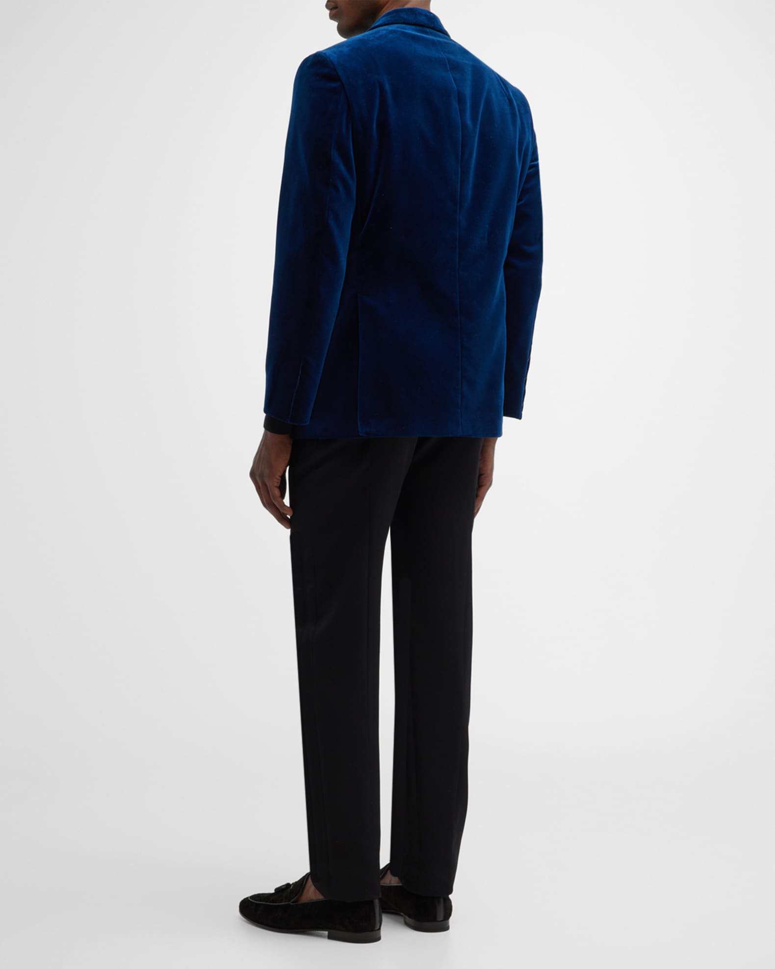 Paul Stuart Men's Solid Velvet Dinner Jacket | Neiman Marcus
