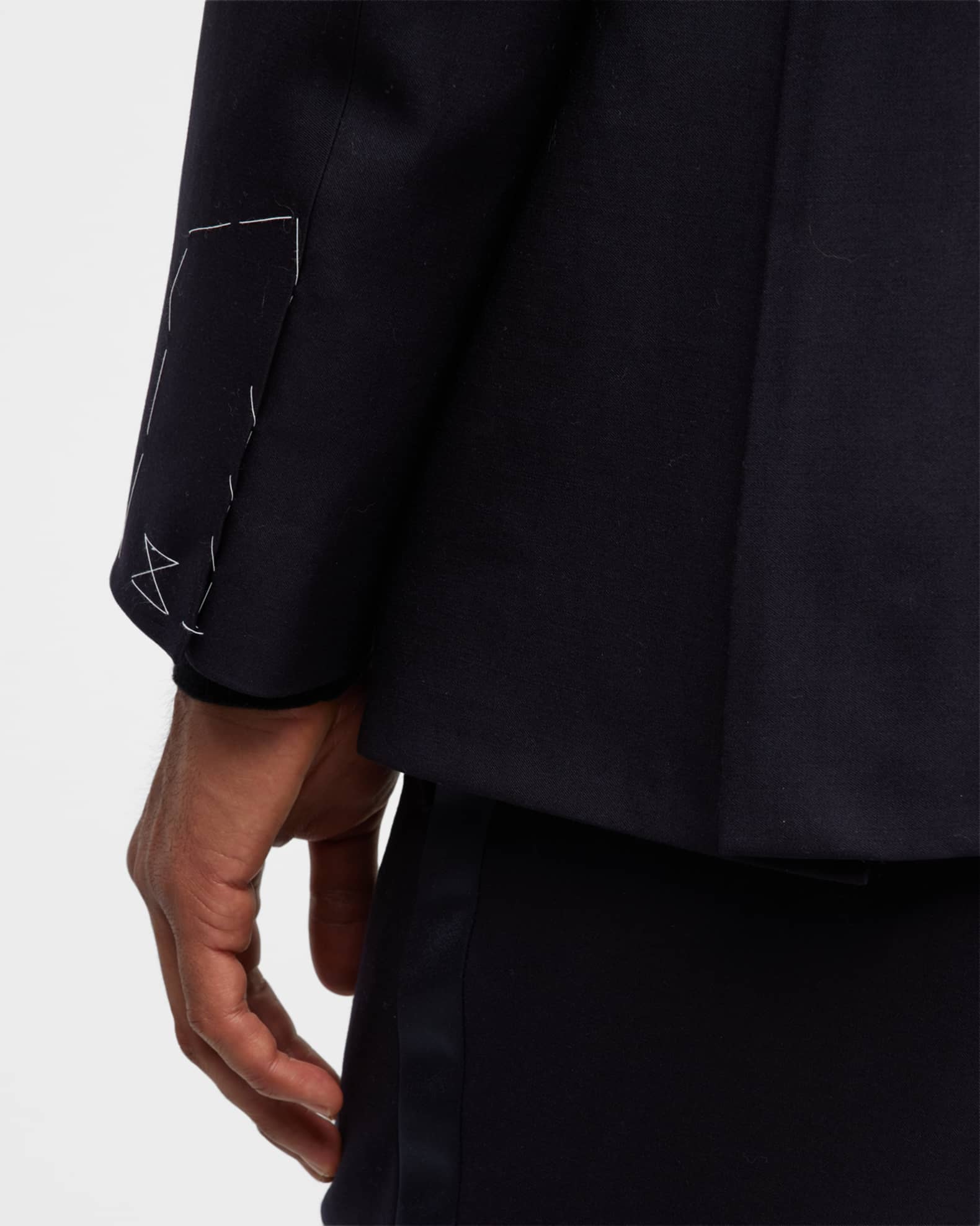 Paul Stuart Men's Wool-Cashmere Shawl Suit | Neiman Marcus