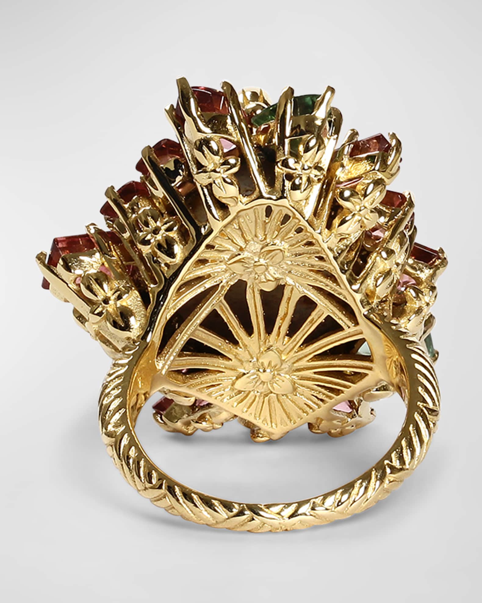 Stephen Dweck Matrix Opal and Tourmaline Ring | Neiman Marcus