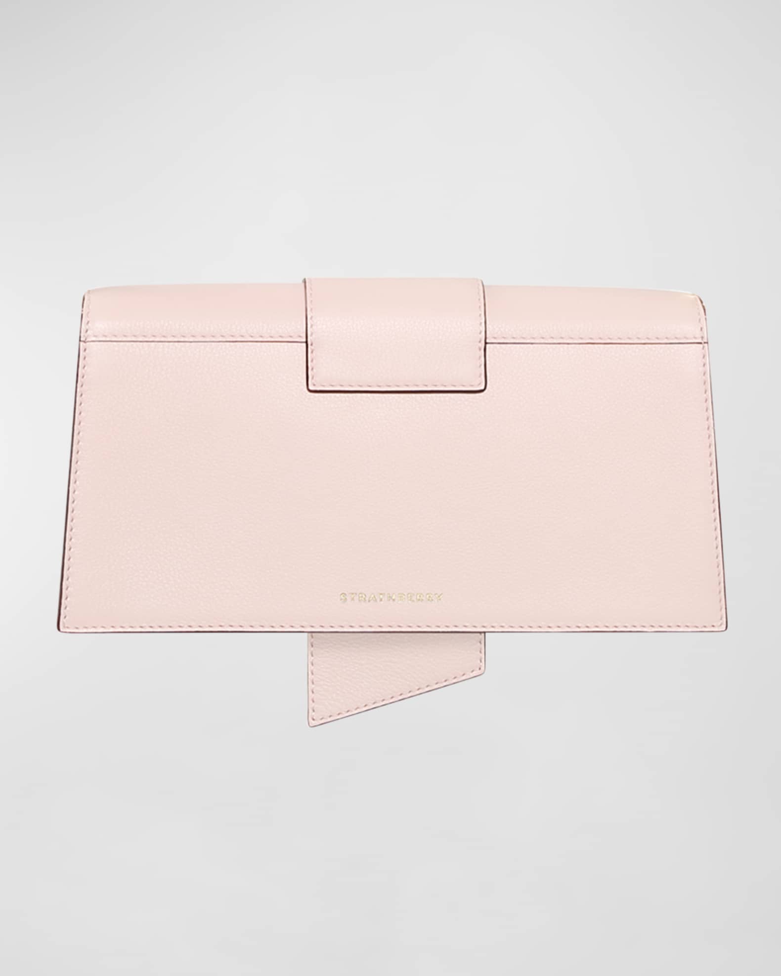 STRATHBERRY Mini Crescent Leather Shoulder Bag | Neiman Marcus