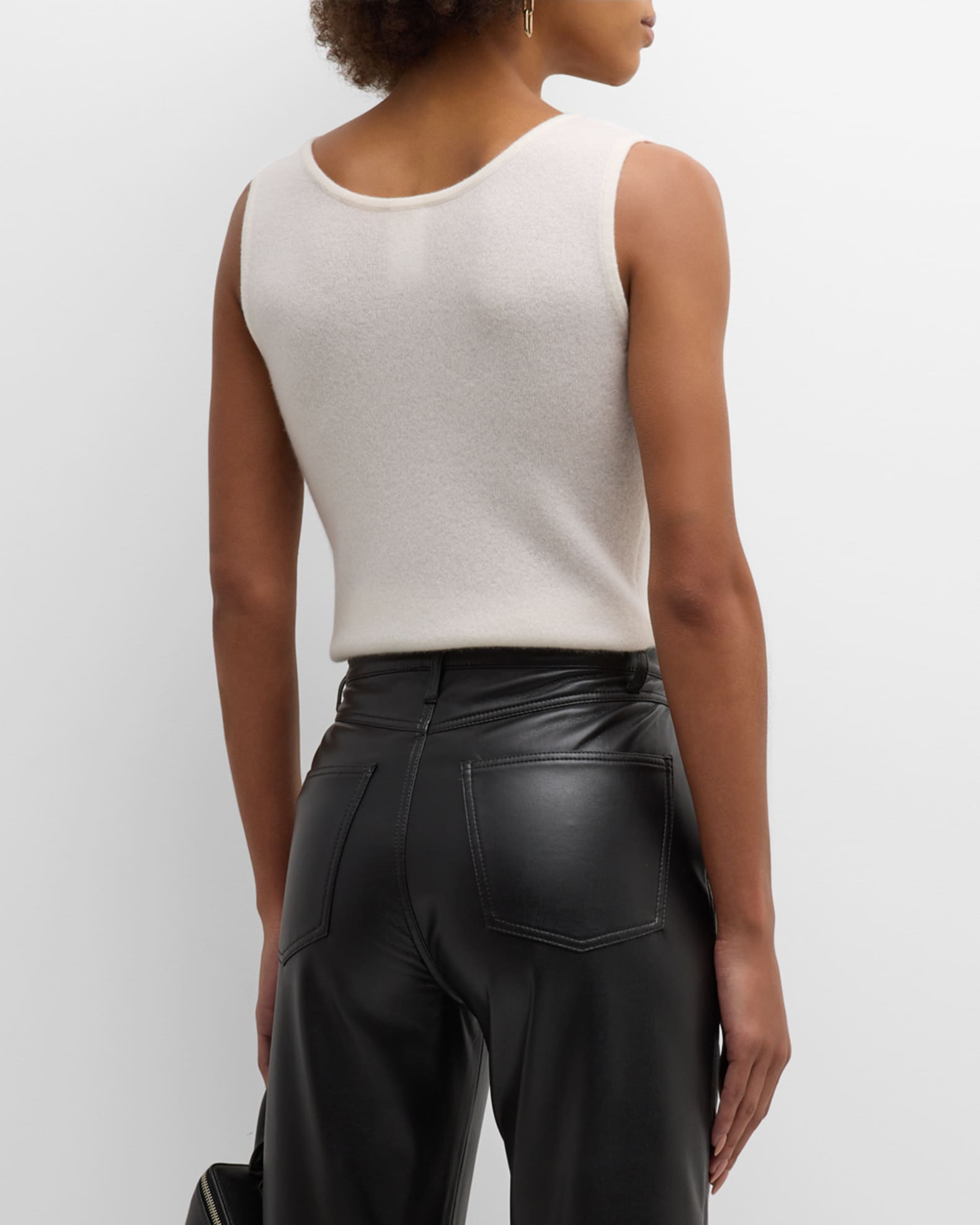 Neiman Marcus Cashmere Collection Cashmere Basic Tank Top | Neiman Marcus