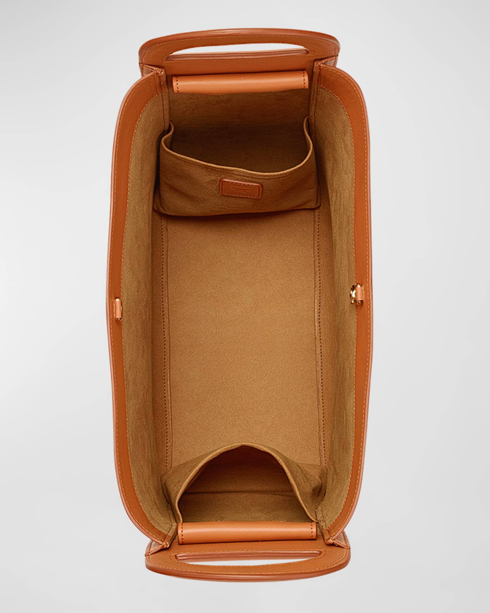 MCM Mini Calf Leather Tote Bag | Neiman Marcus