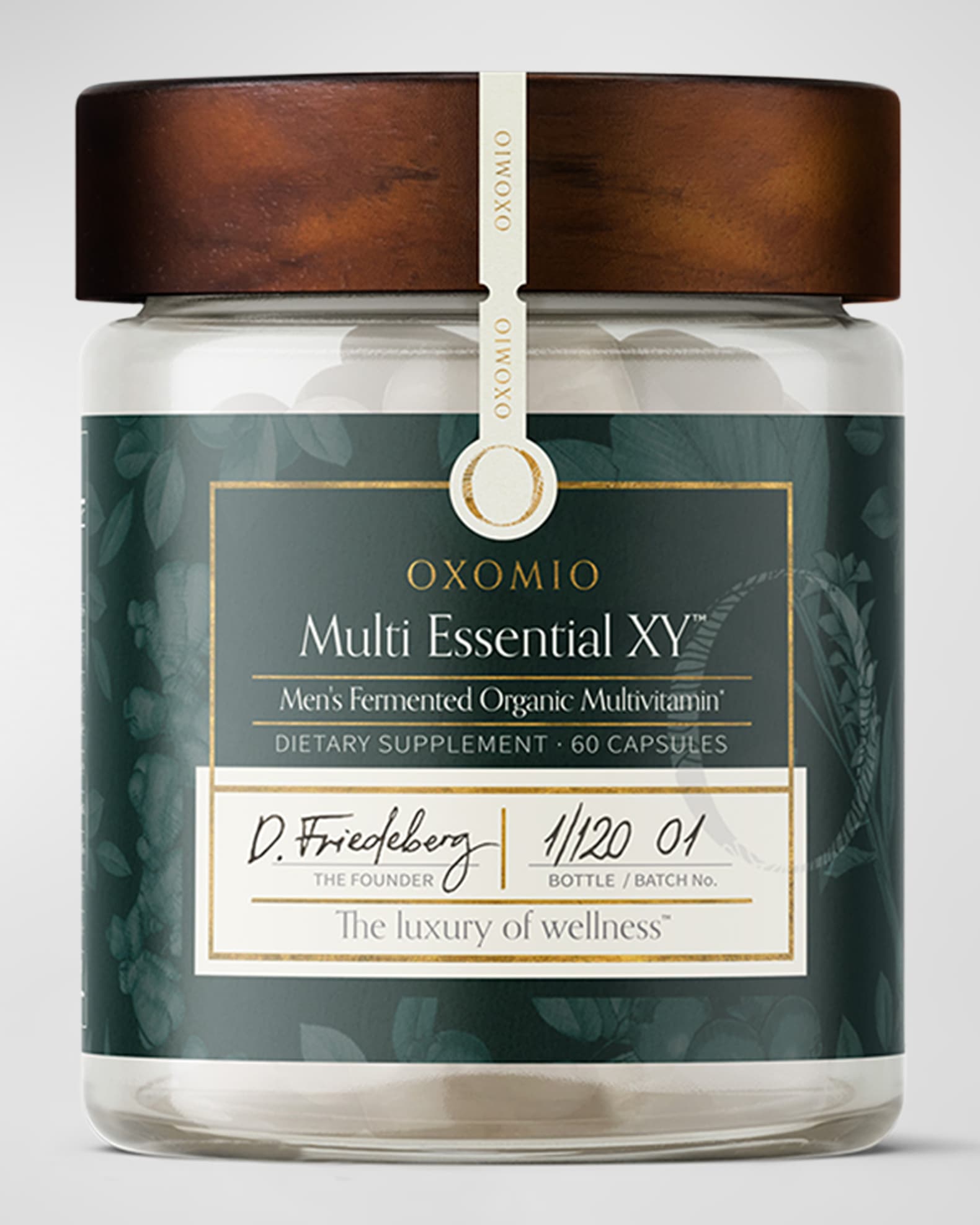 OXOMIO Multi Essential XY: Men's Fermented Organic Multivitamin ...