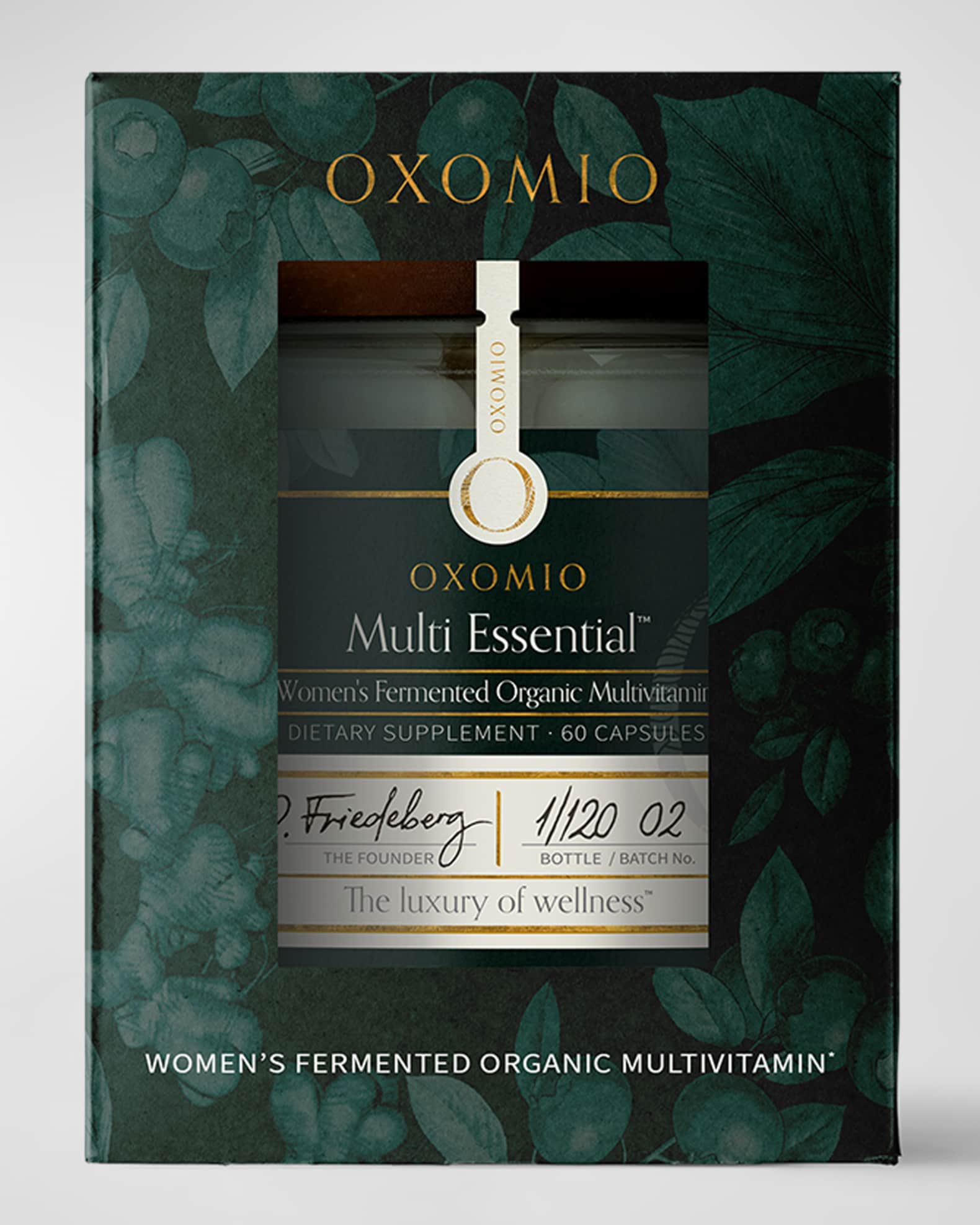 OXOMIO Multi Essential: Women's Fermented Organic Multivitamin | Neiman Marcus