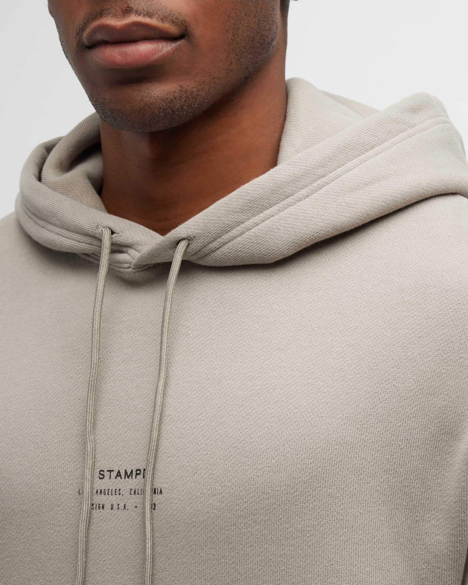 Stampd Men's Classic Stacked Logo Hoodie | Neiman Marcus