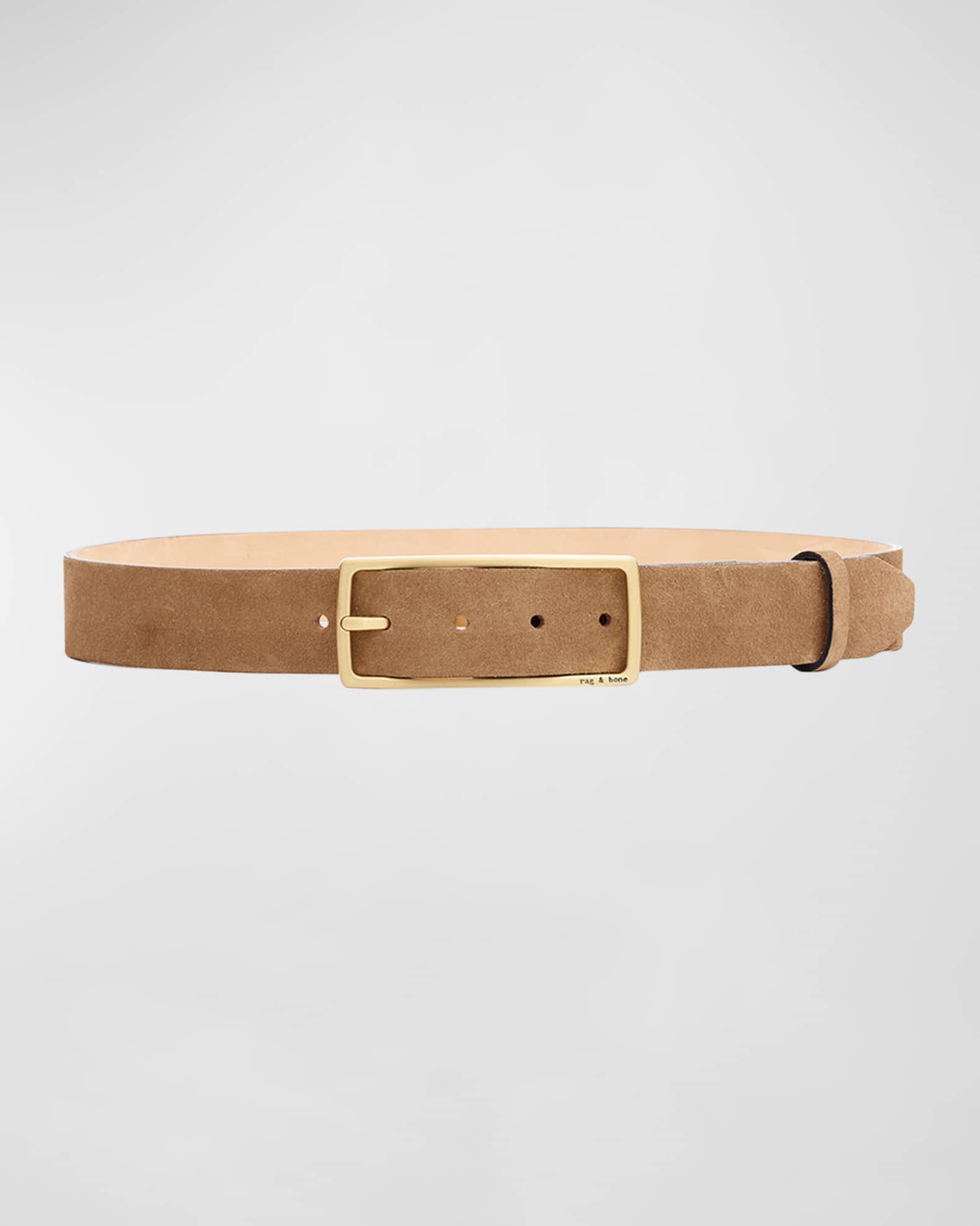 Rag & Bone Rebound Suede Belt | Neiman Marcus