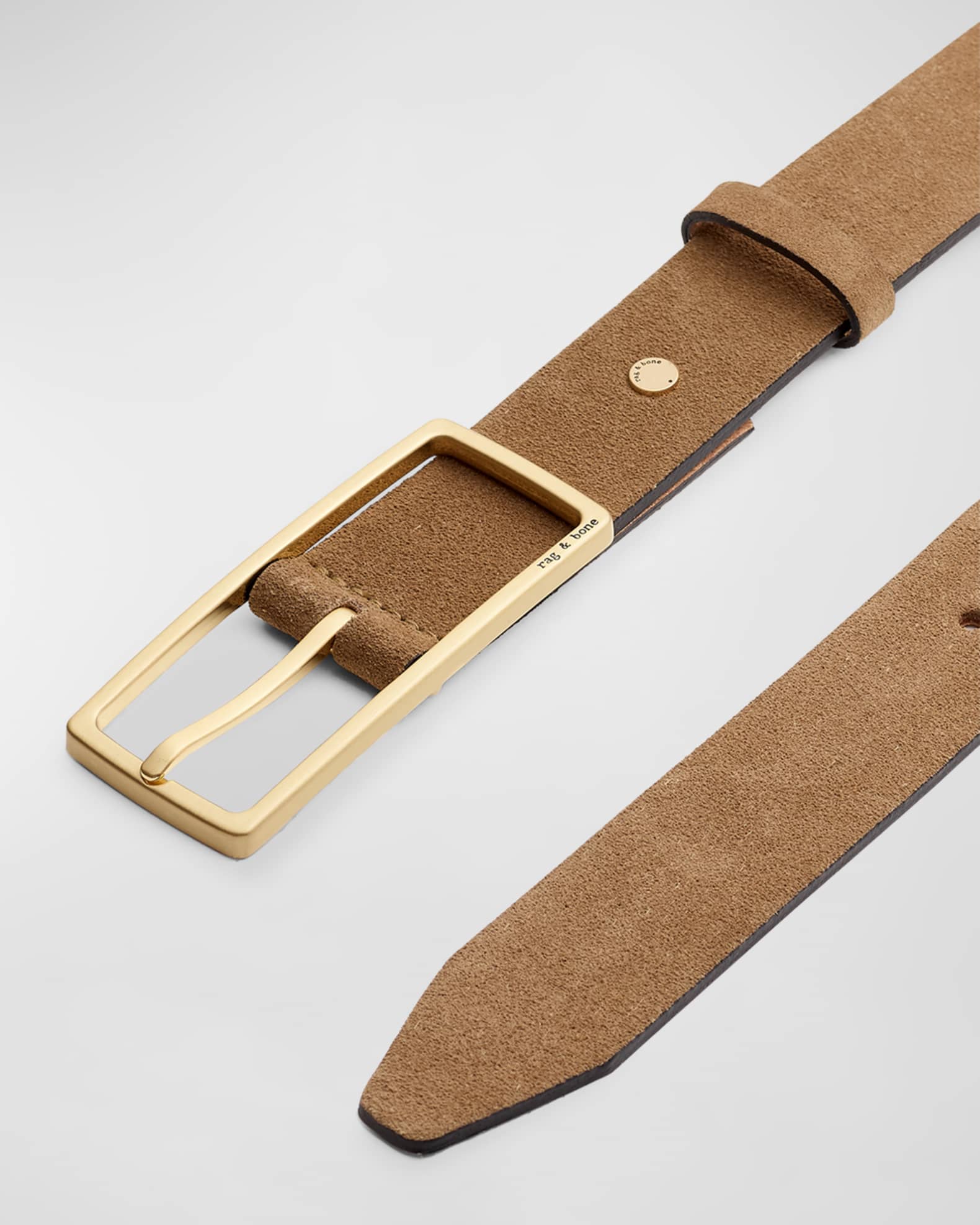Rag & Bone Rebound Suede Belt | Neiman Marcus