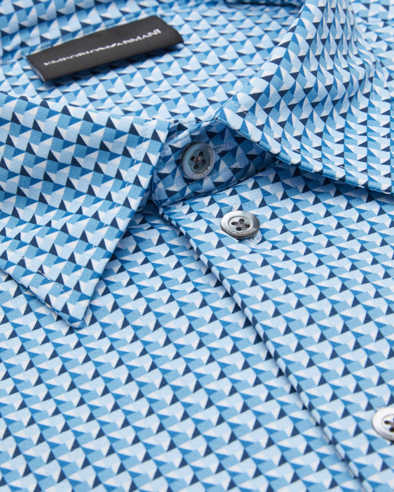 Emporio Armani Men's Camicia Stretch Dress Shirt | Neiman Marcus