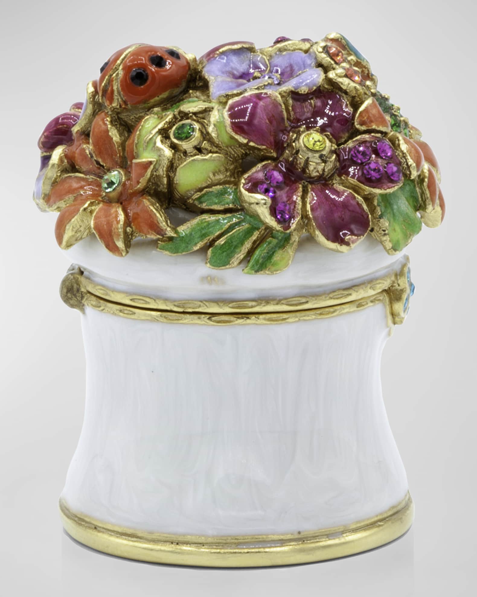 Jay Strongwater Mini Bouquet Box | Neiman Marcus