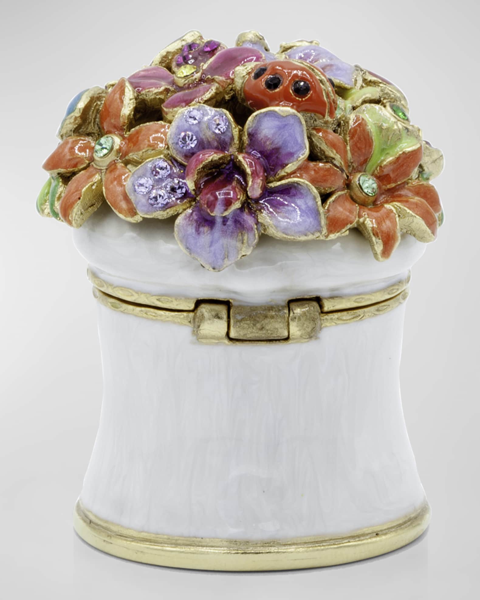 Jay Strongwater Mini Bouquet Box | Neiman Marcus