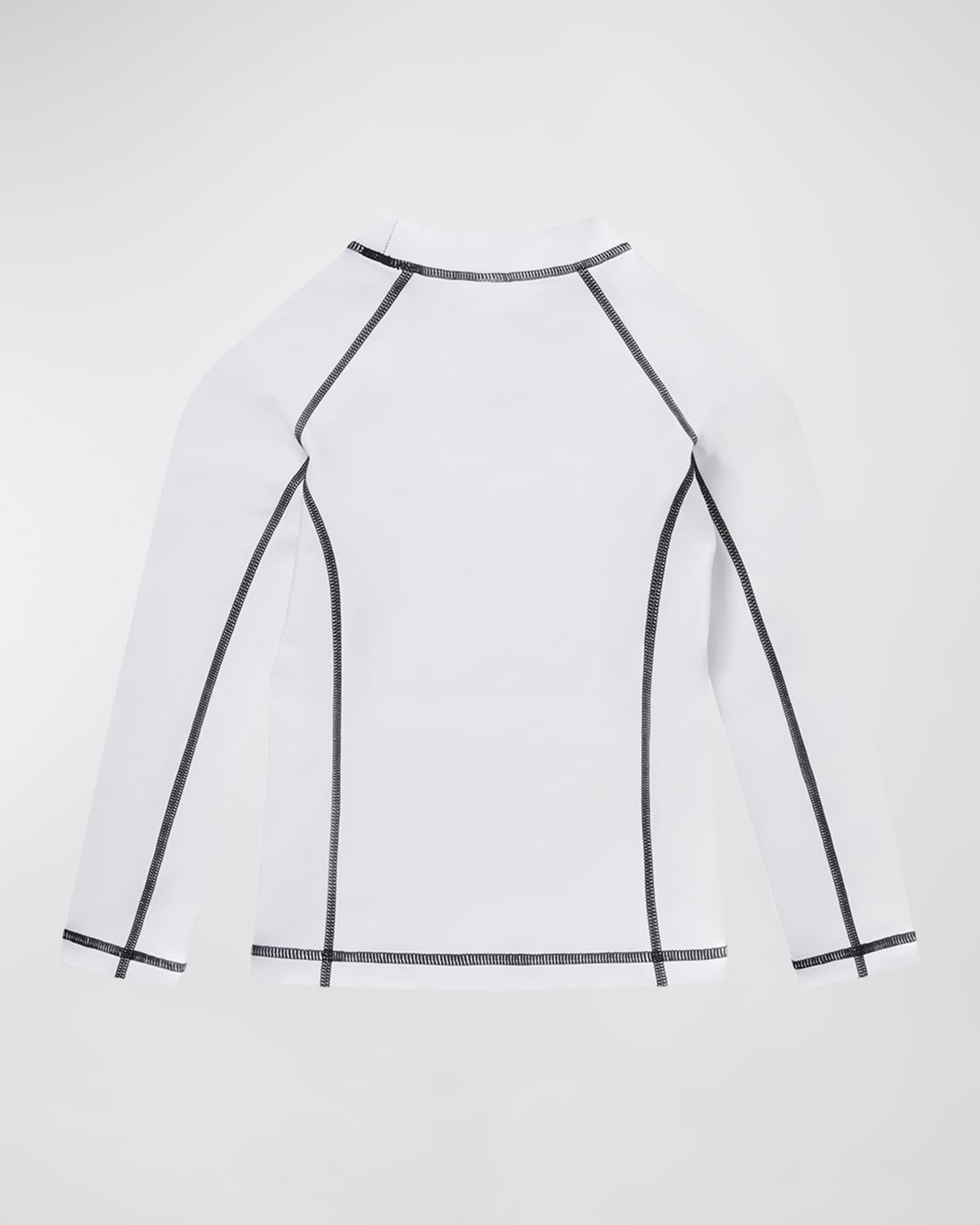 Boardies Apparel Kid's Logo-Print Rash Guard, Size 2-14 | Neiman Marcus