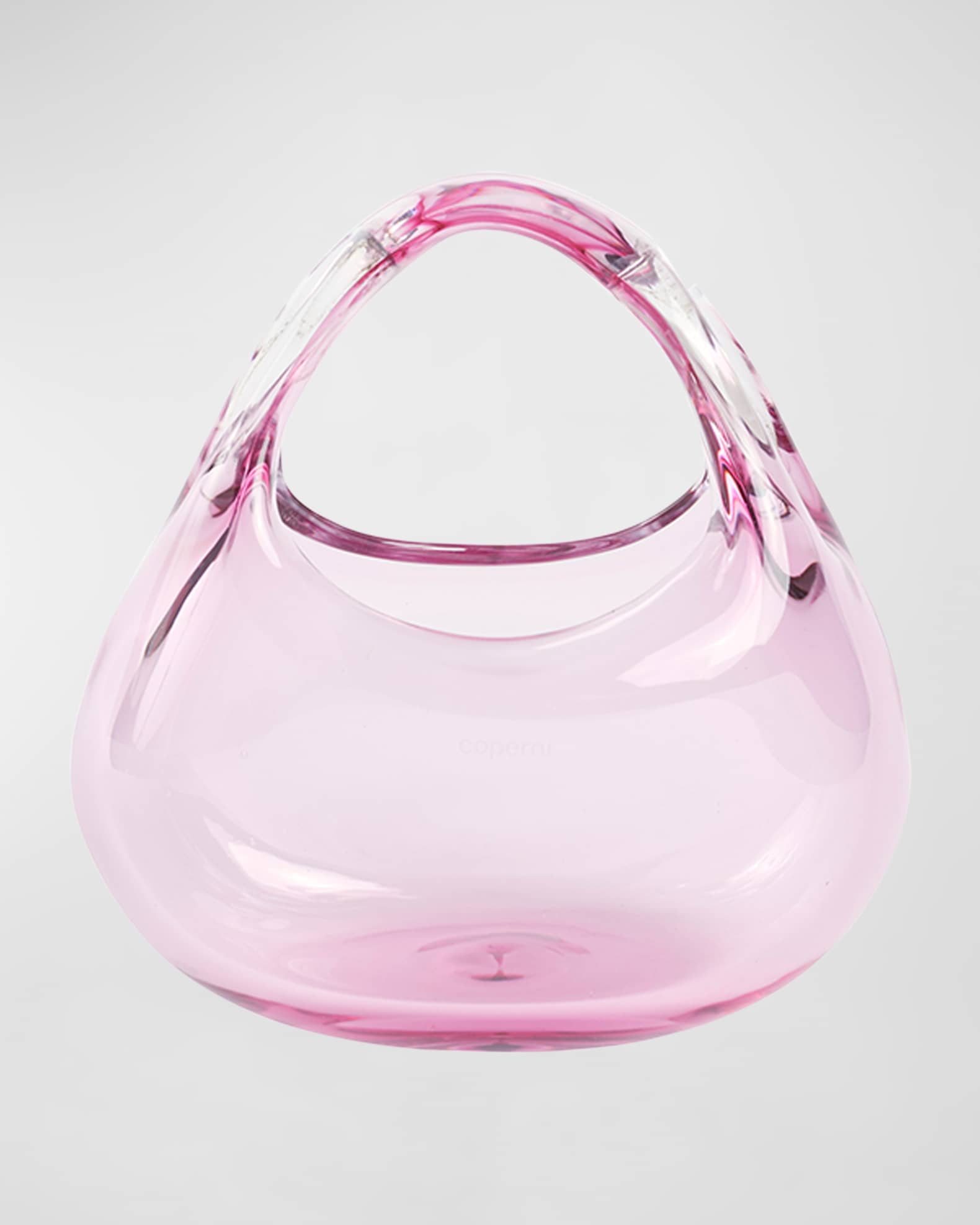 Coperni Swipe Micro Glass Top-Handle Bag | Neiman Marcus