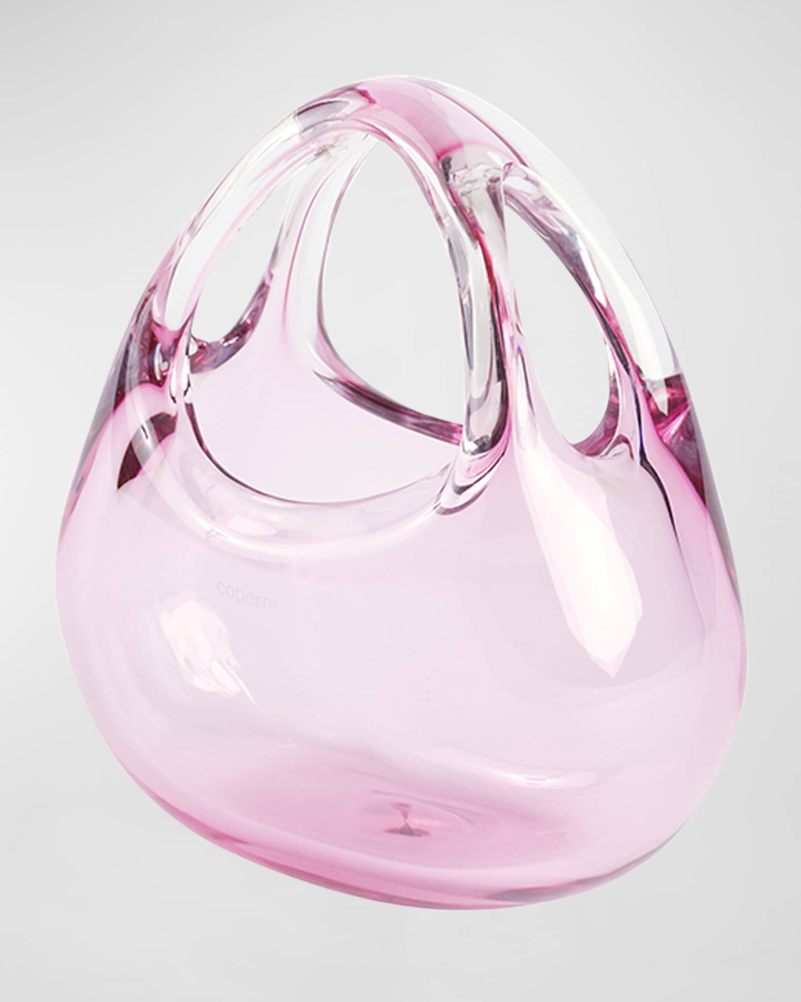 Coperni Swipe Micro Glass Top-Handle Bag | Neiman Marcus