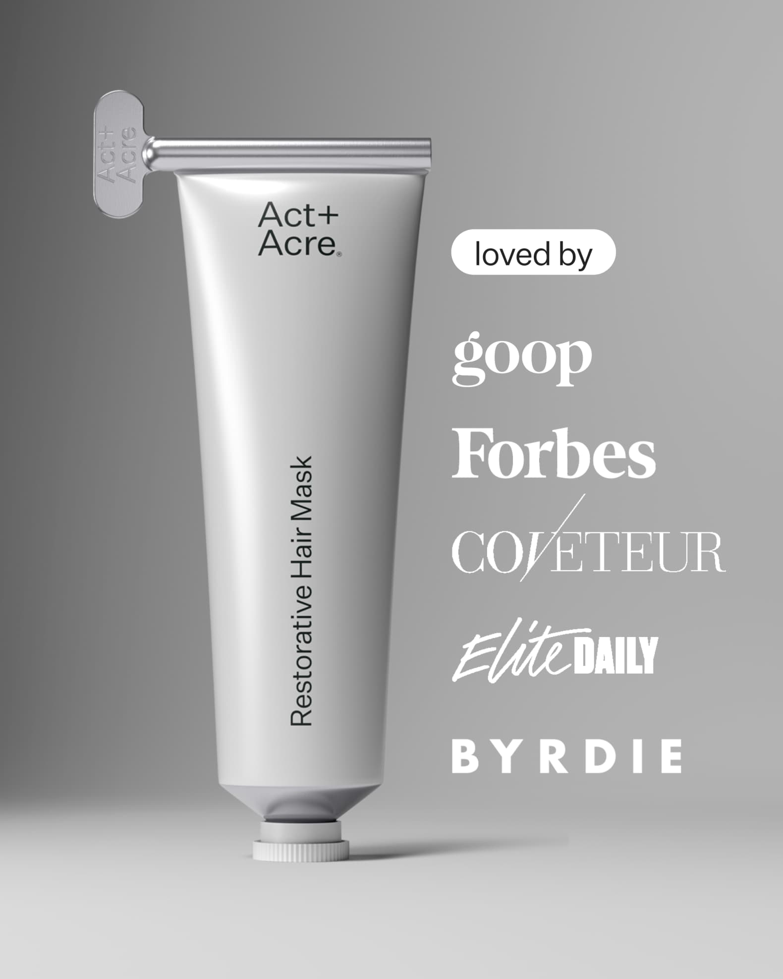 Act + Acre Restorative Hair Mask, 4.5 oz. | Neiman Marcus