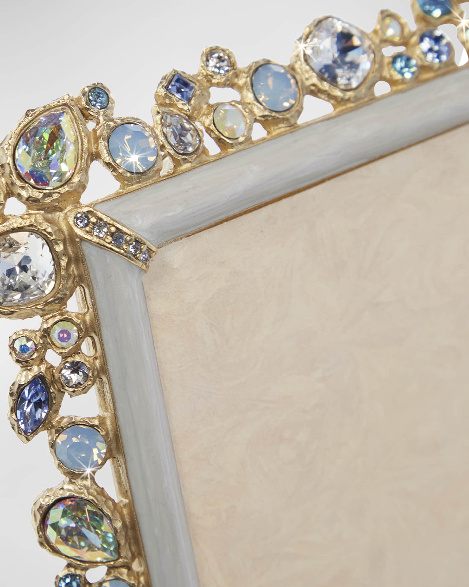 Jay Strongwater Pastel Bejeweled Frame, 5" x 7" | Neiman Marcus