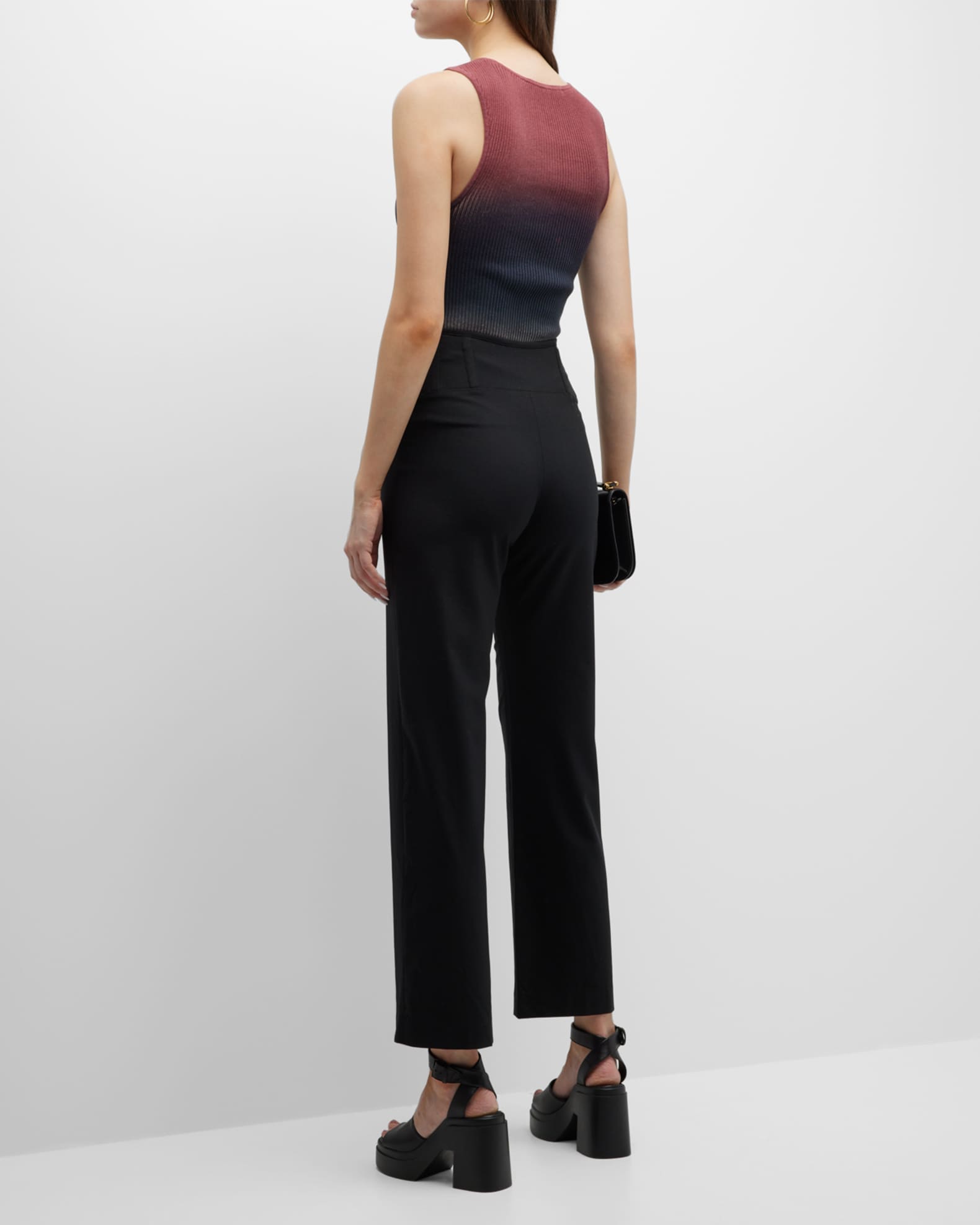 Wynn Hamlyn Wide-Leg Corset Trousers | Neiman Marcus