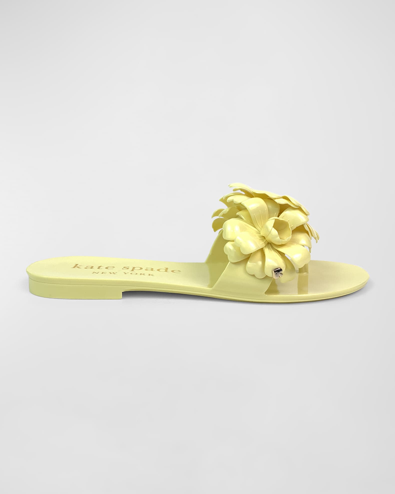 kate spade new york Jaylee Rubber Flower Sandals | Neiman Marcus