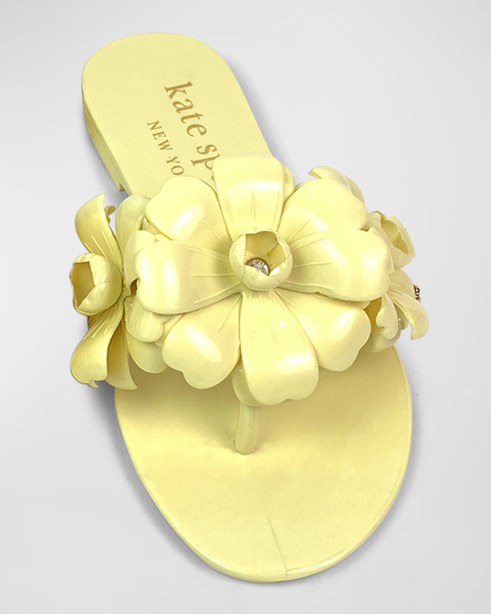 kate spade new york Jaylee Rubber Flower Sandals | Neiman Marcus