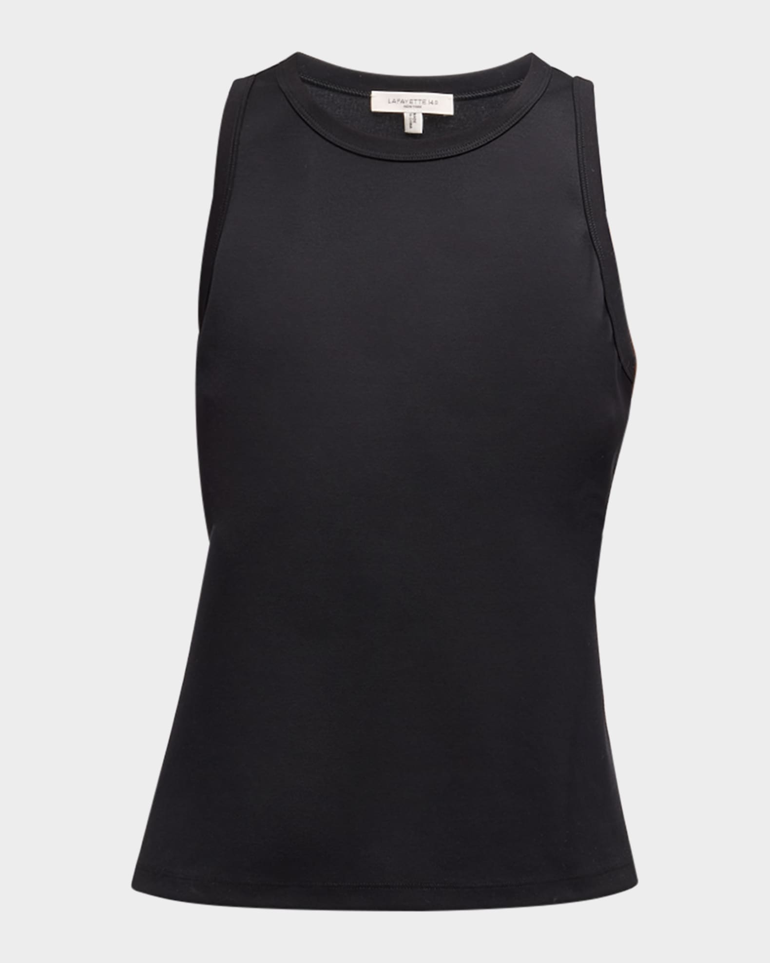Swiss Cotton Rib Racerback Tank | Neiman Marcus