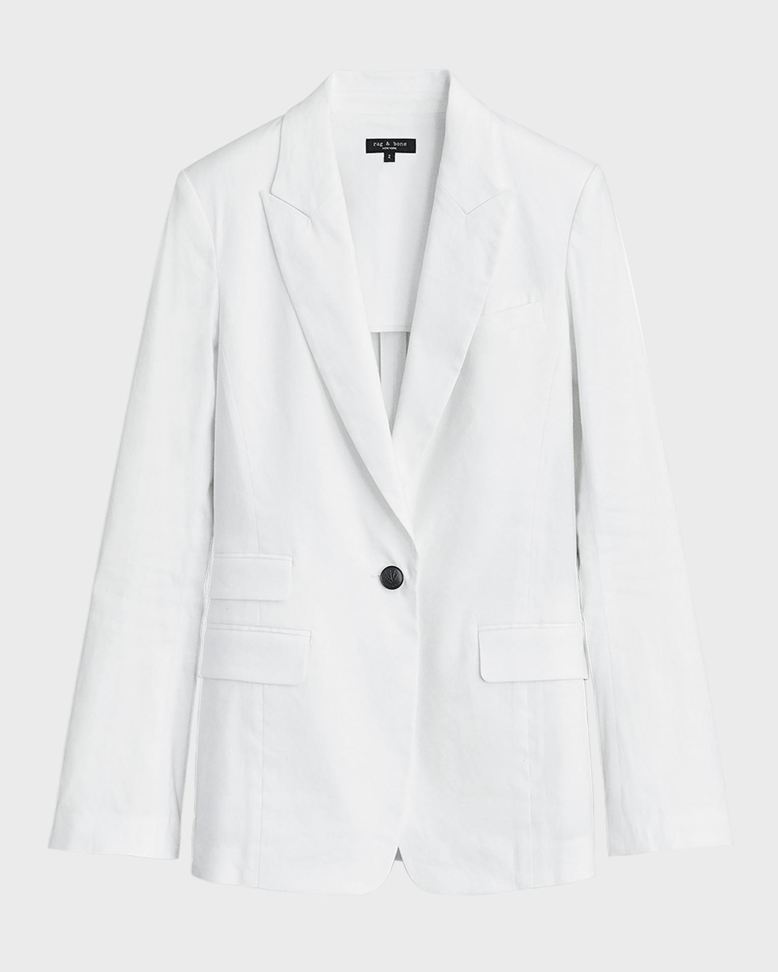Rag & Bone Foster Linen Blazer | Neiman Marcus