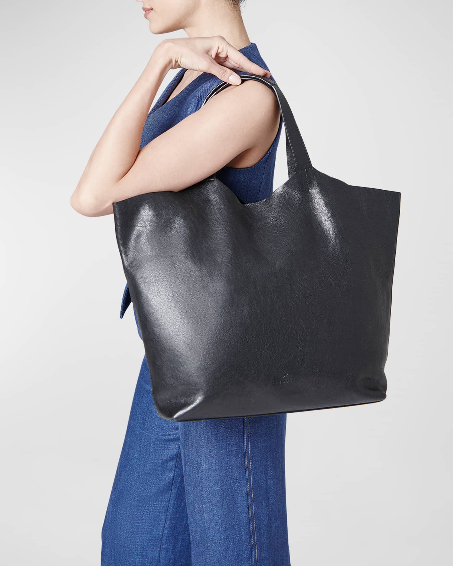 Il Bisonte Le Laudi Leather Shoulder Bag | Neiman Marcus