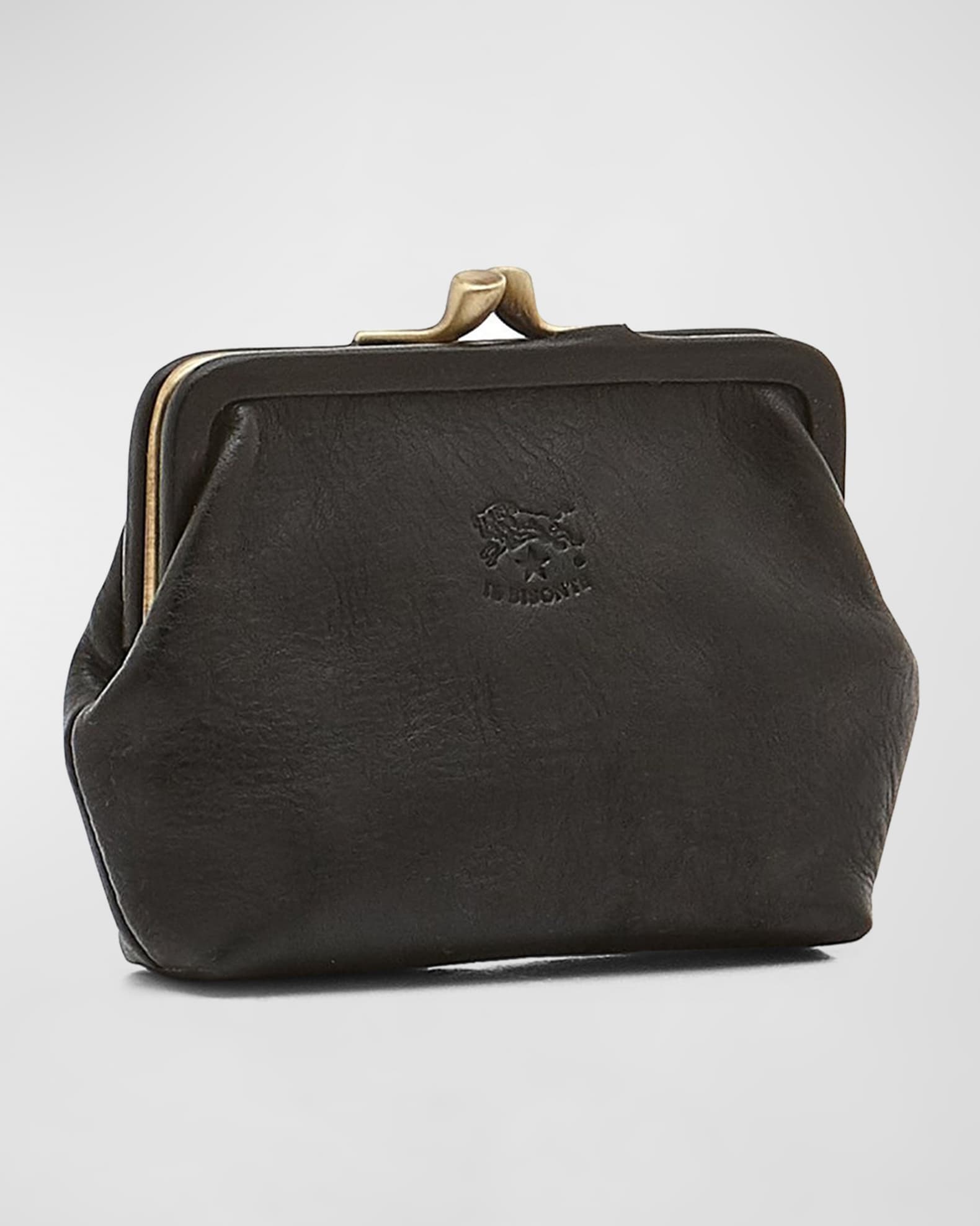 Il Bisonte Classic Leather Coin Case | Neiman Marcus