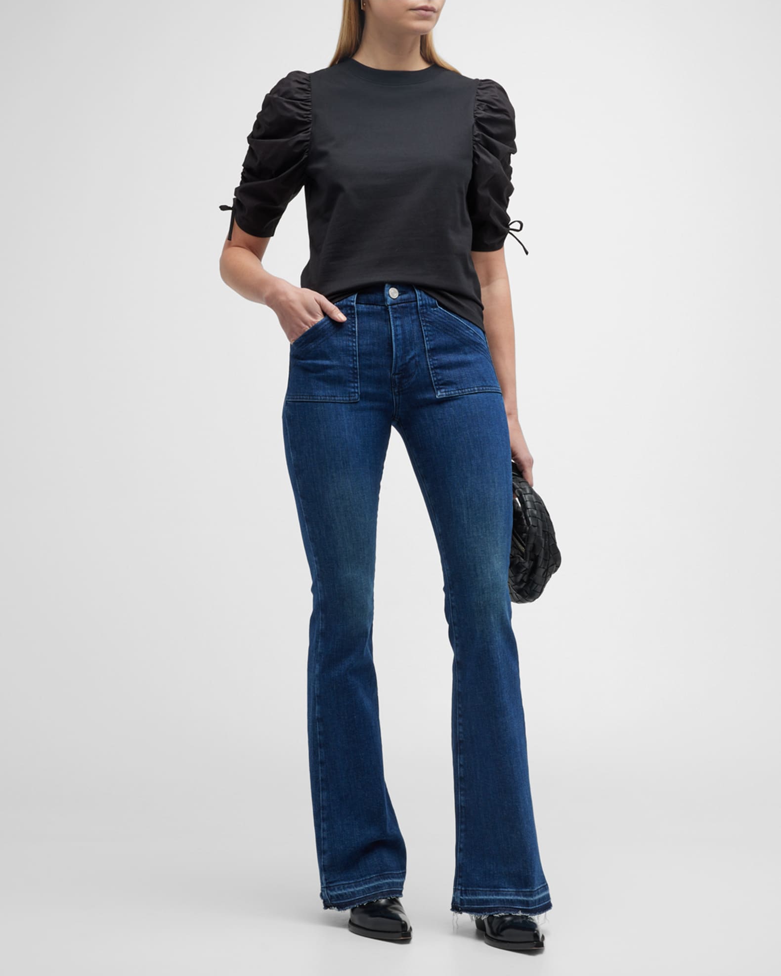 FRAME Le High Flare Jeans | Neiman Marcus