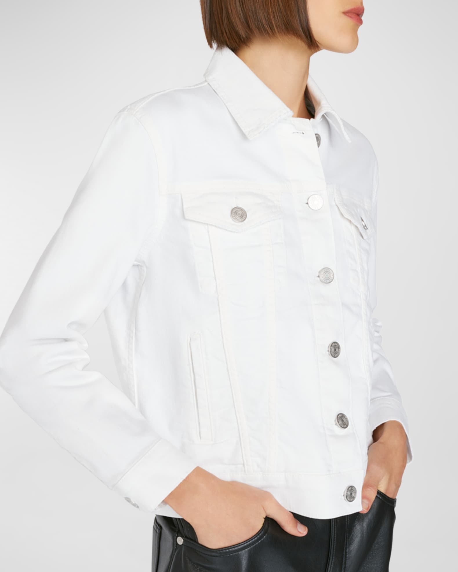 FRAME Le Vintage Denim Jacket | Neiman Marcus