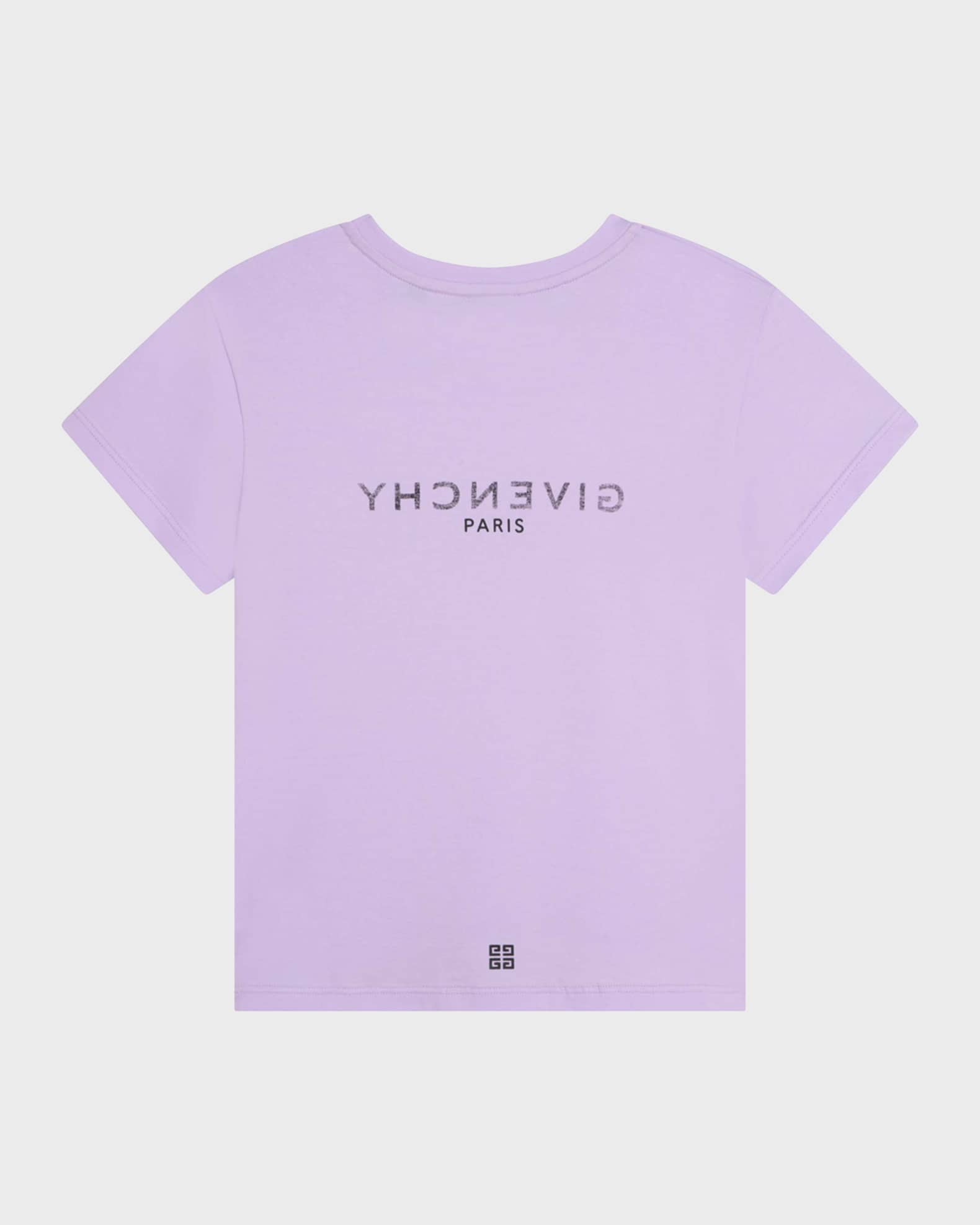 Girl's Contrast Logo-Print T-Shirts | Neiman Marcus