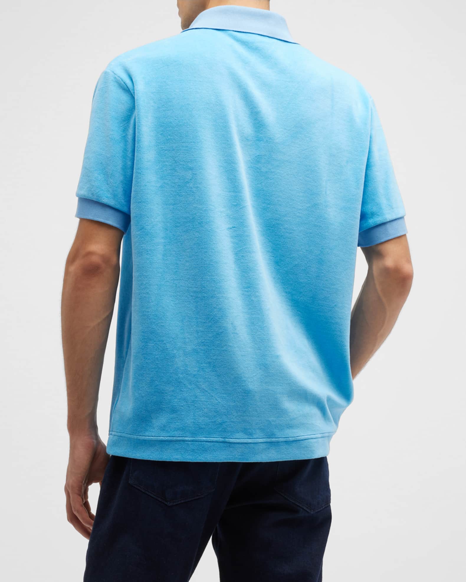 Lacoste Men's Velvet Polo Shirt | Neiman Marcus