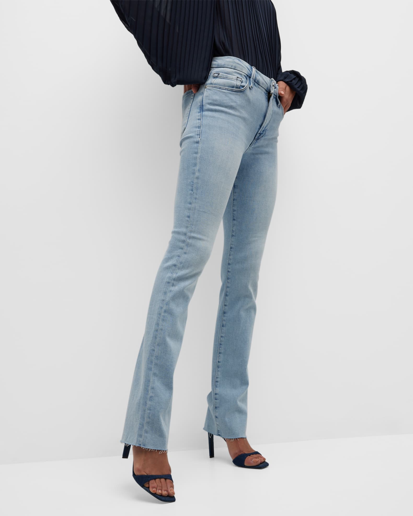 FRAME Le Mini Boot Jeans | Neiman Marcus