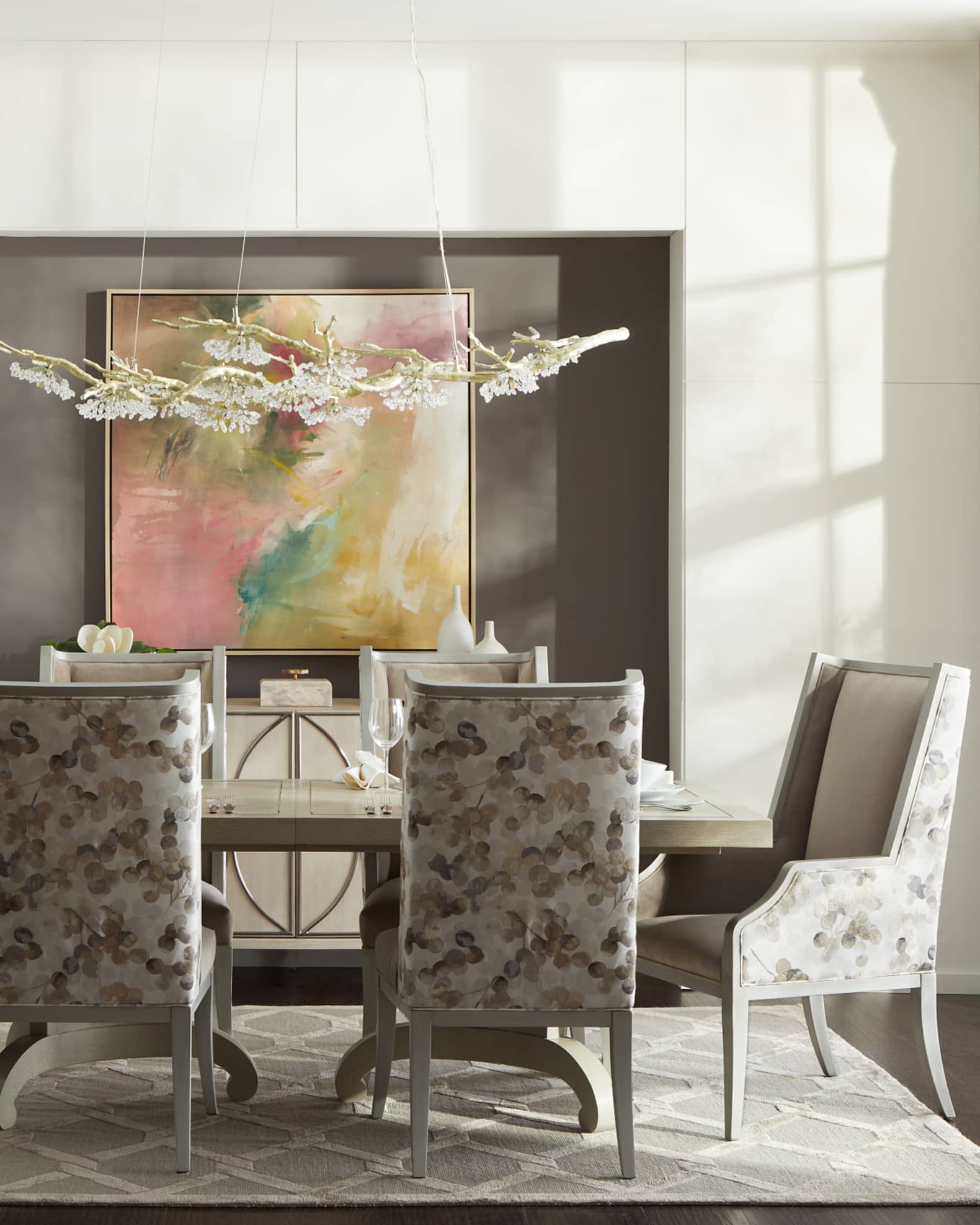 Kim Seybert Gardenia Napkin Ring in White | Neiman Marcus