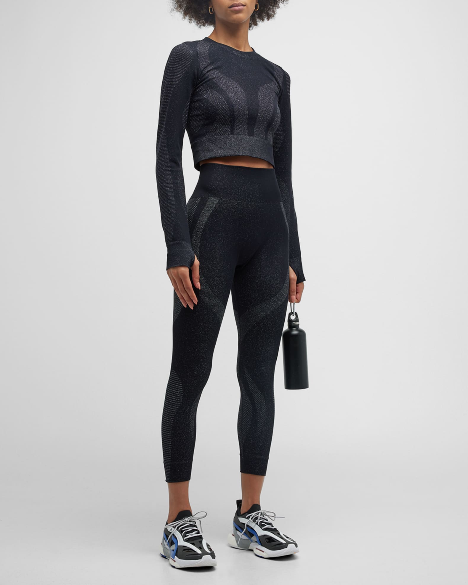 Sweaty Betty Spark Seamless Workout Long-Sleeve Top | Neiman Marcus