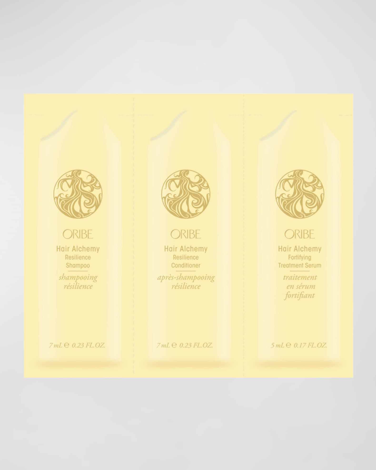 Oribe Hair Alchemy Trio Packette Sample at Checkout | Neiman Marcus