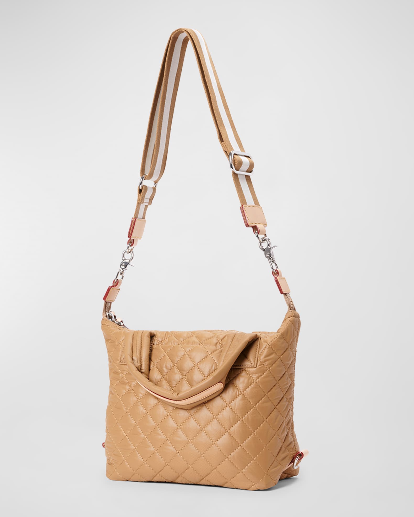 MZ WALLACE Sutton Deluxe Small Quilted Nylon Tote Bag | Neiman Marcus