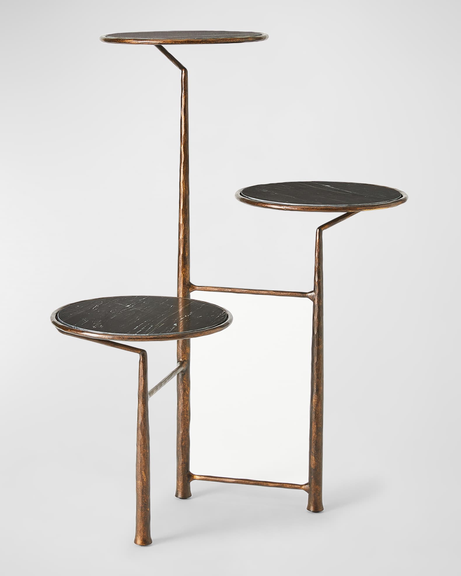 Global Views Unity Pedestal Side Table | Neiman Marcus