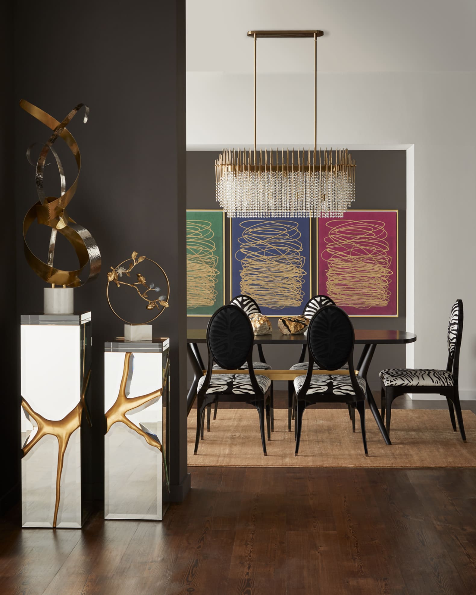 Global Views Harlow Dining Side Chair | Neiman Marcus