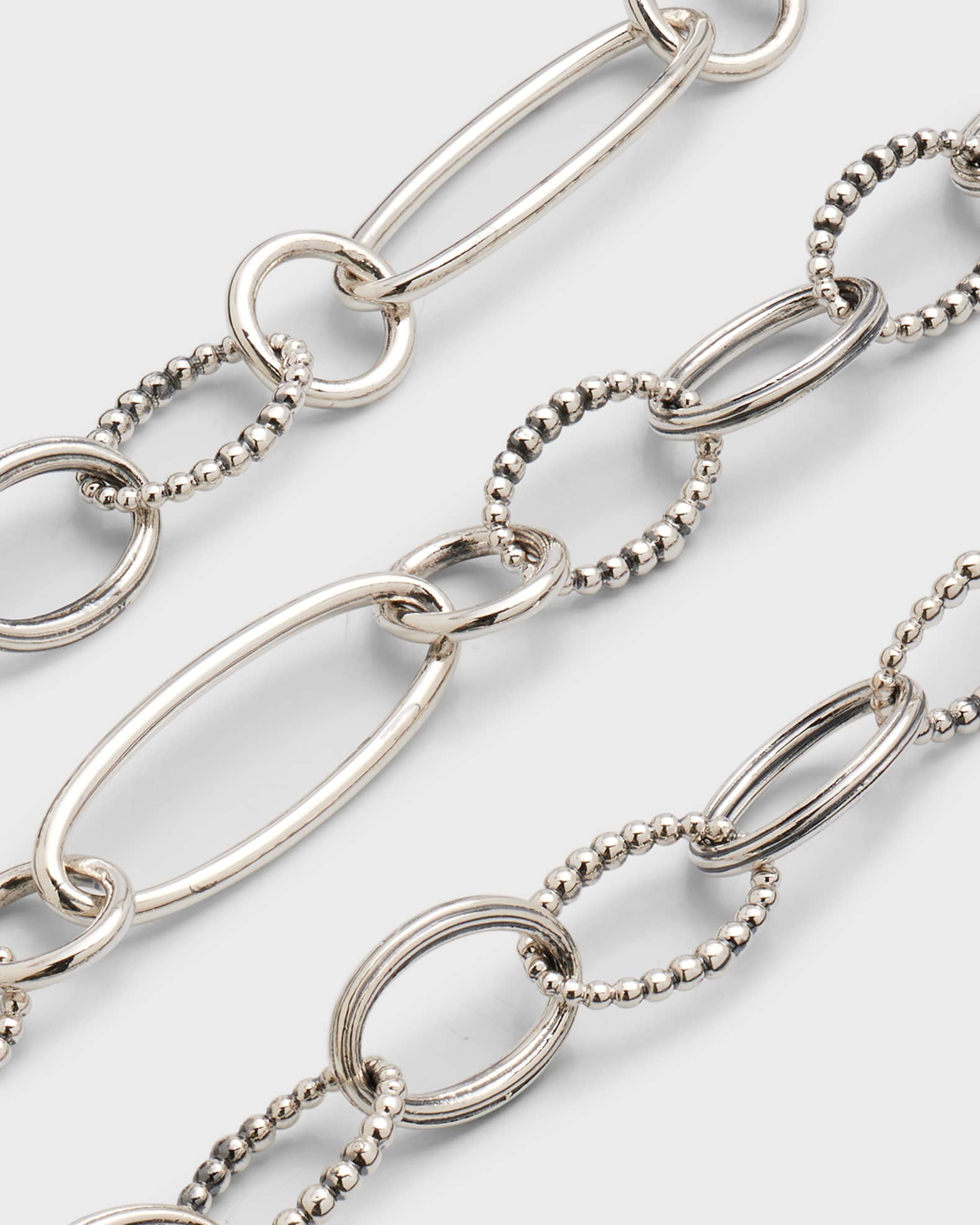 LAGOS Signature Caviar Mixed Link Necklace | Neiman Marcus