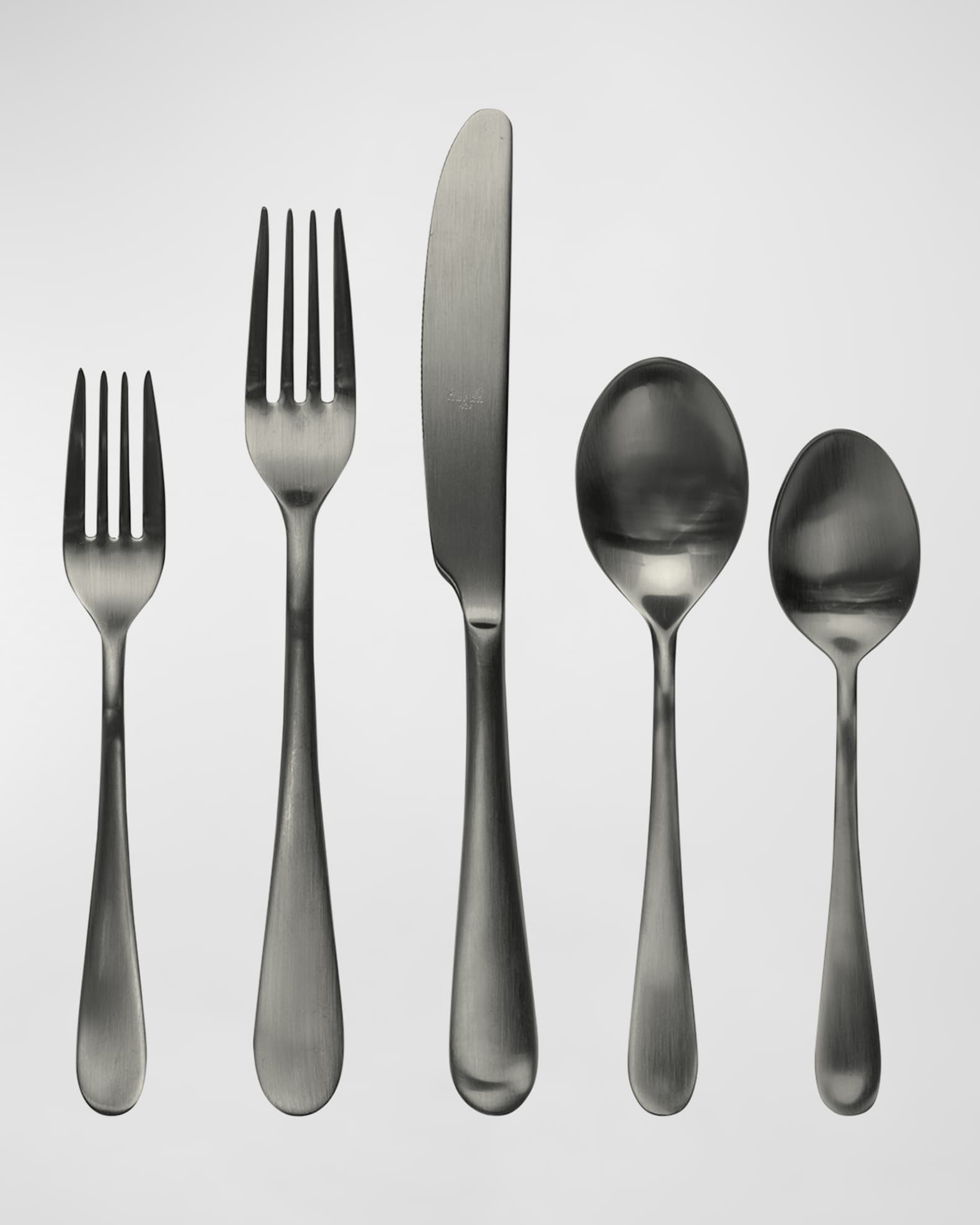 Mepra Natura Ice Champagne 5-Piece Cutlery Set | Neiman Marcus