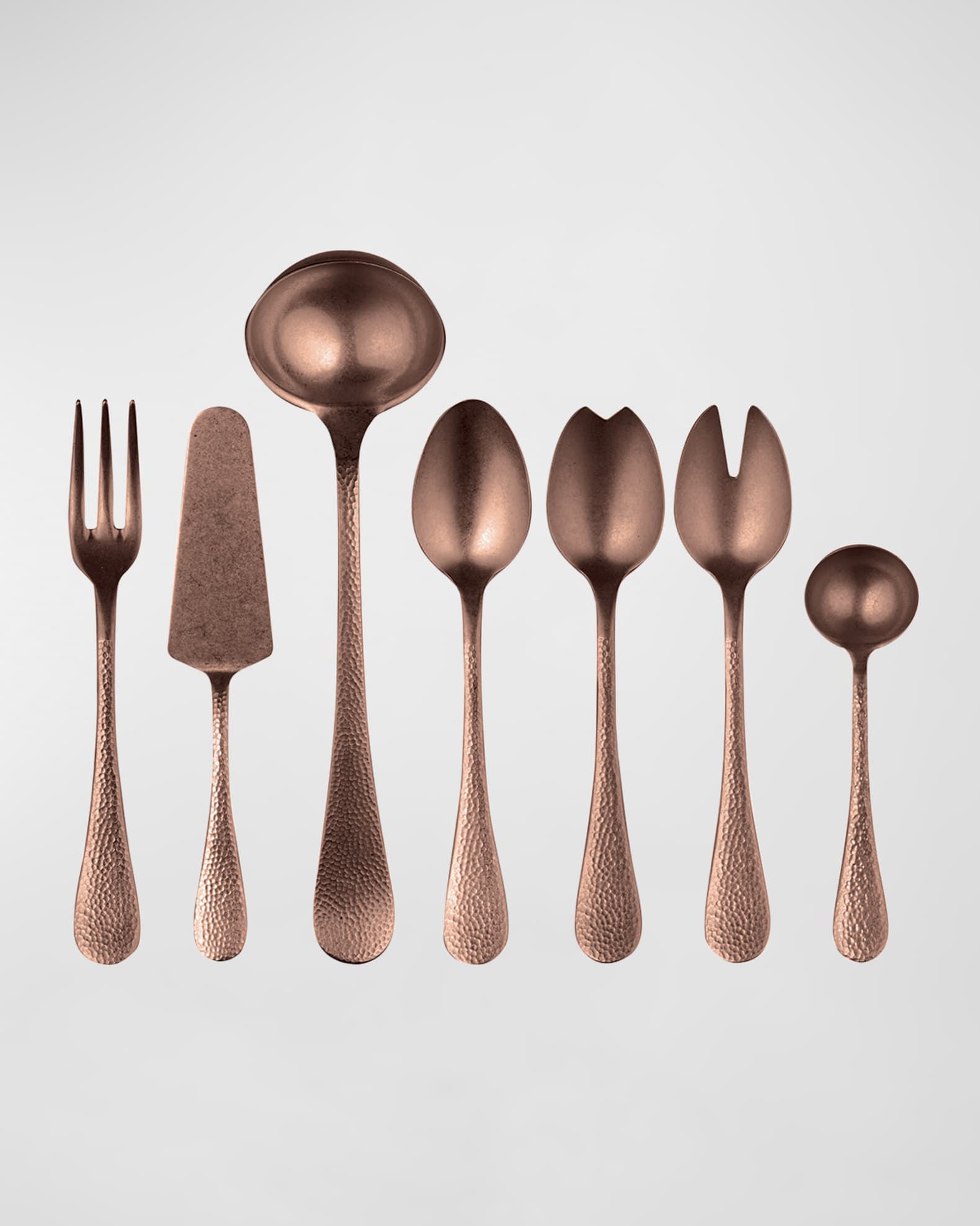 Mepra Epoque Pewter Bronze 7-Piece Serving Set | Neiman Marcus