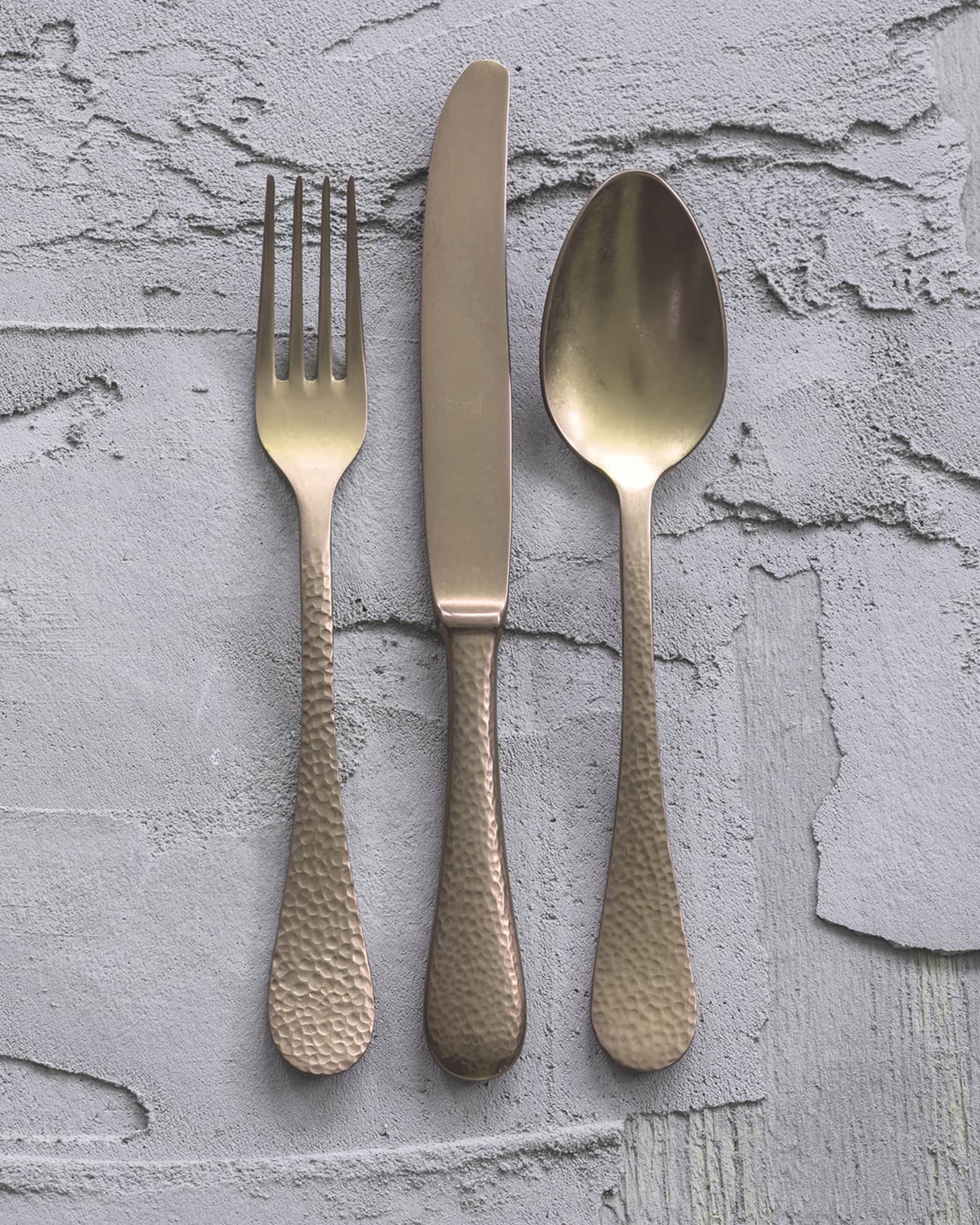 Mepra Epoque Pewter Bronze 7-Piece Serving Set | Neiman Marcus