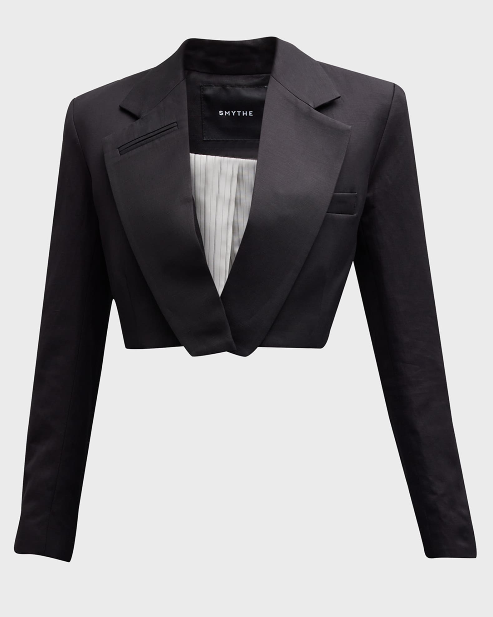 Smythe Cutoff Oversized Blazer | Neiman Marcus